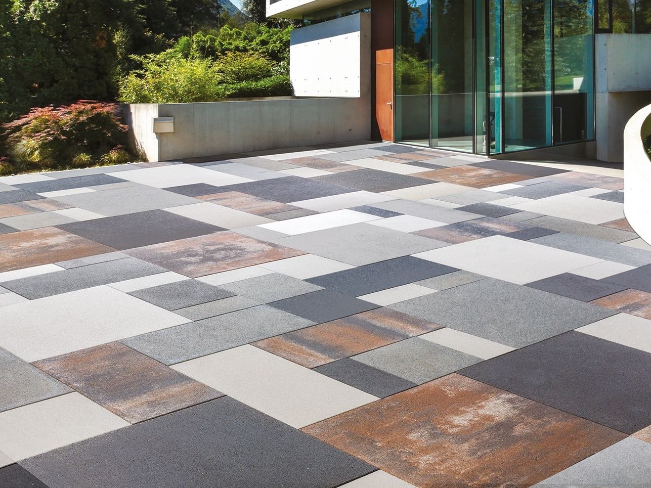MEGA Marble grit outdoor floor tiles By FAVARO1 | design João Nunes