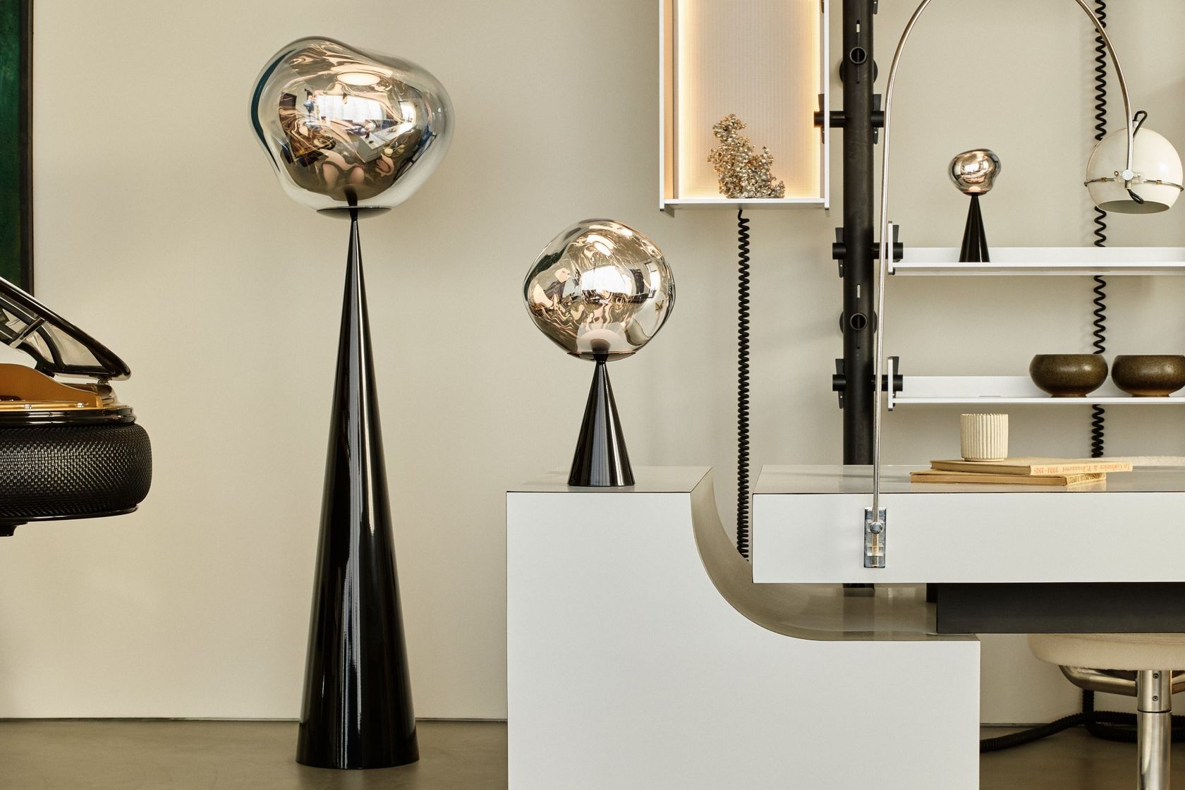 MELT CONE FAT Floor lamp By Tom Dixon | design Tom Dixon Designer