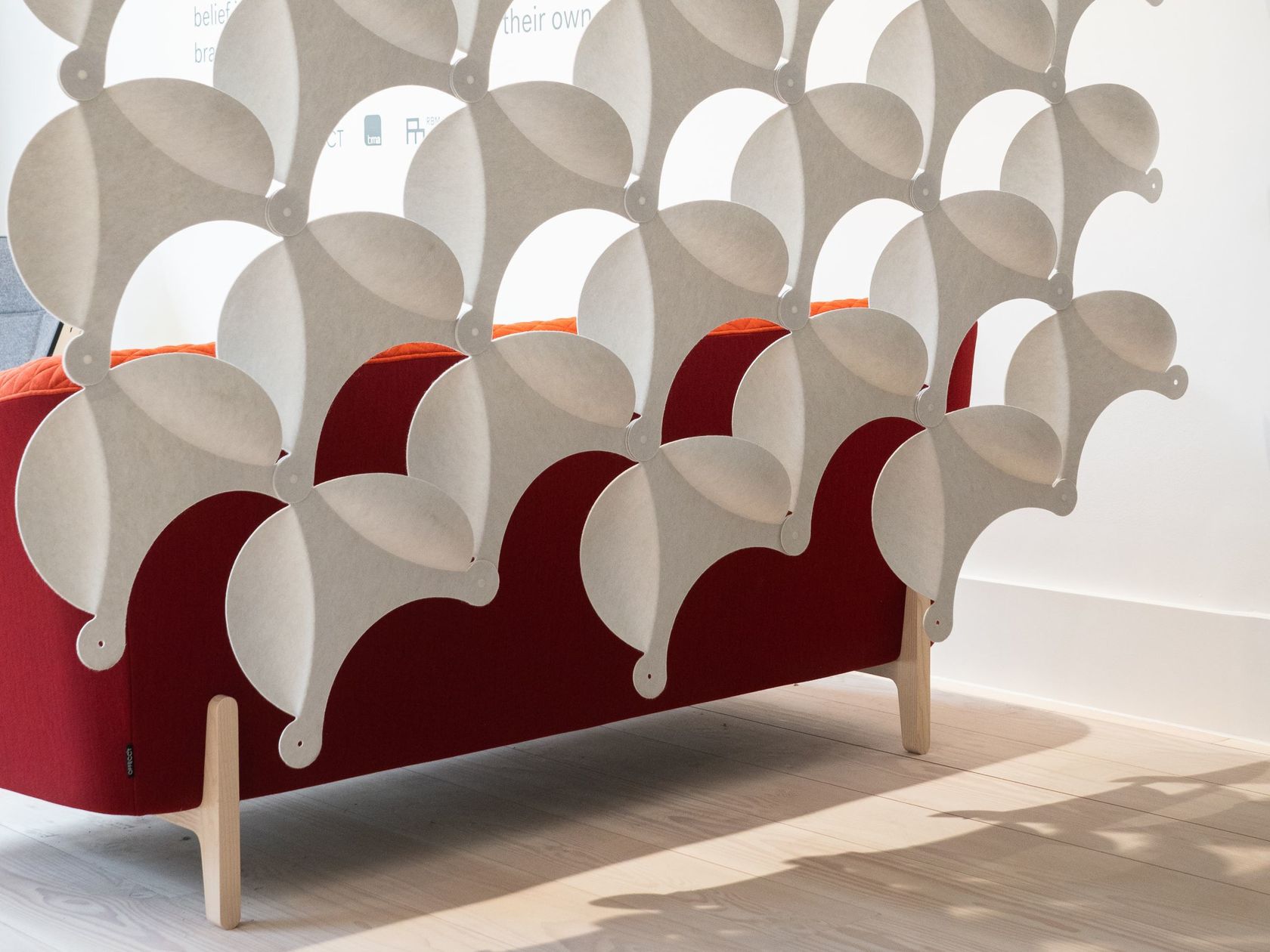 MEMBRANE | Room divider By Offecct design David Trubridge