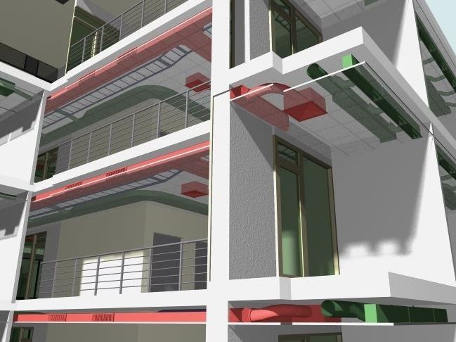 2D & 3D CAD technical design MEP Modeler By GRAPHISOFT Italia
