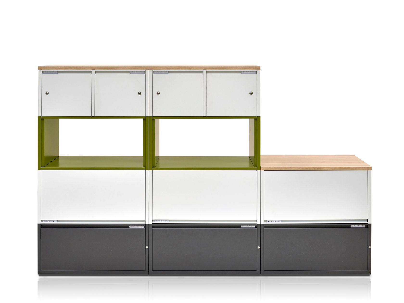 MERIDIAN Modular office storage unit By Herman Miller