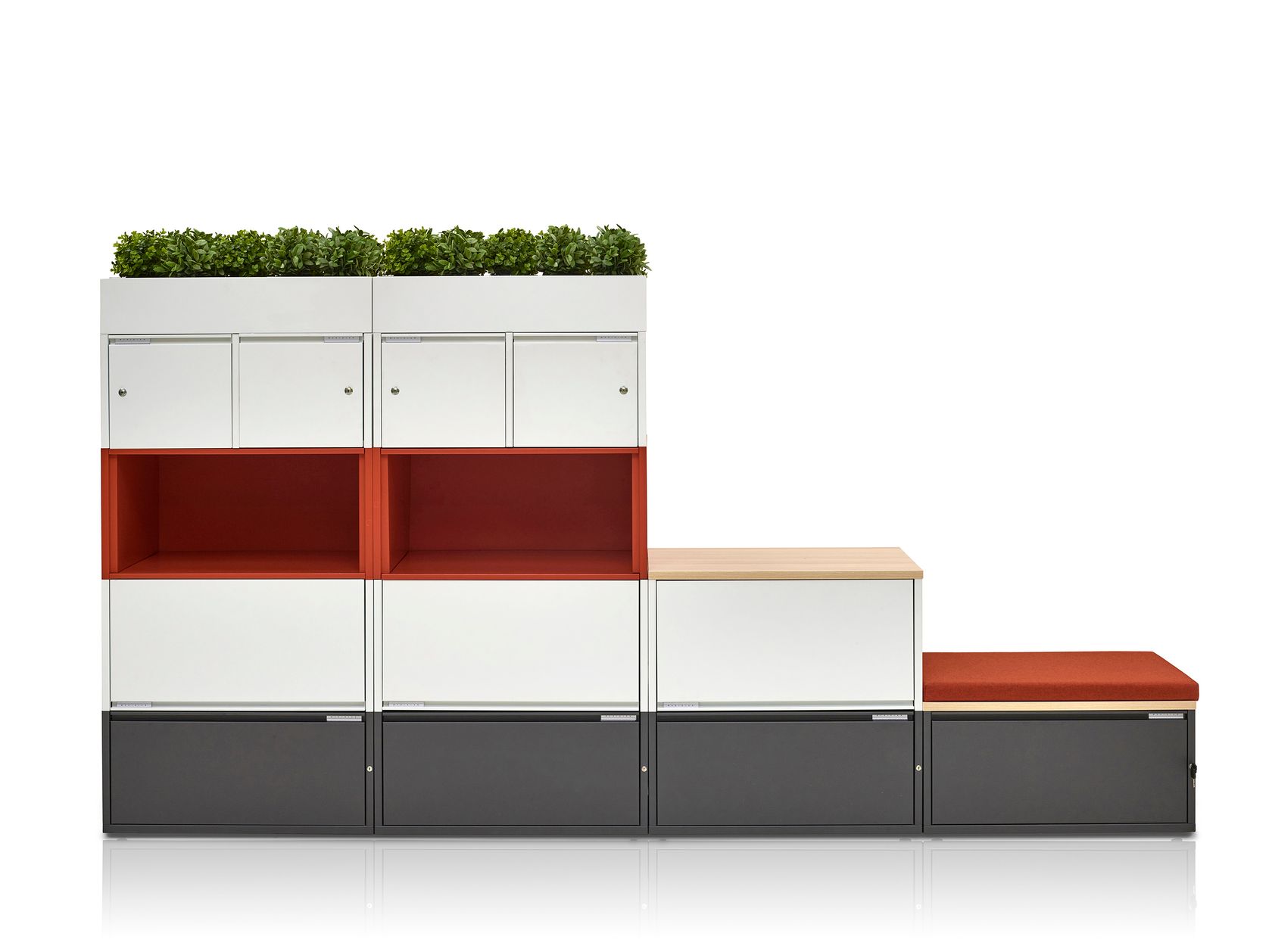 MERIDIAN Modular office storage unit By Herman Miller