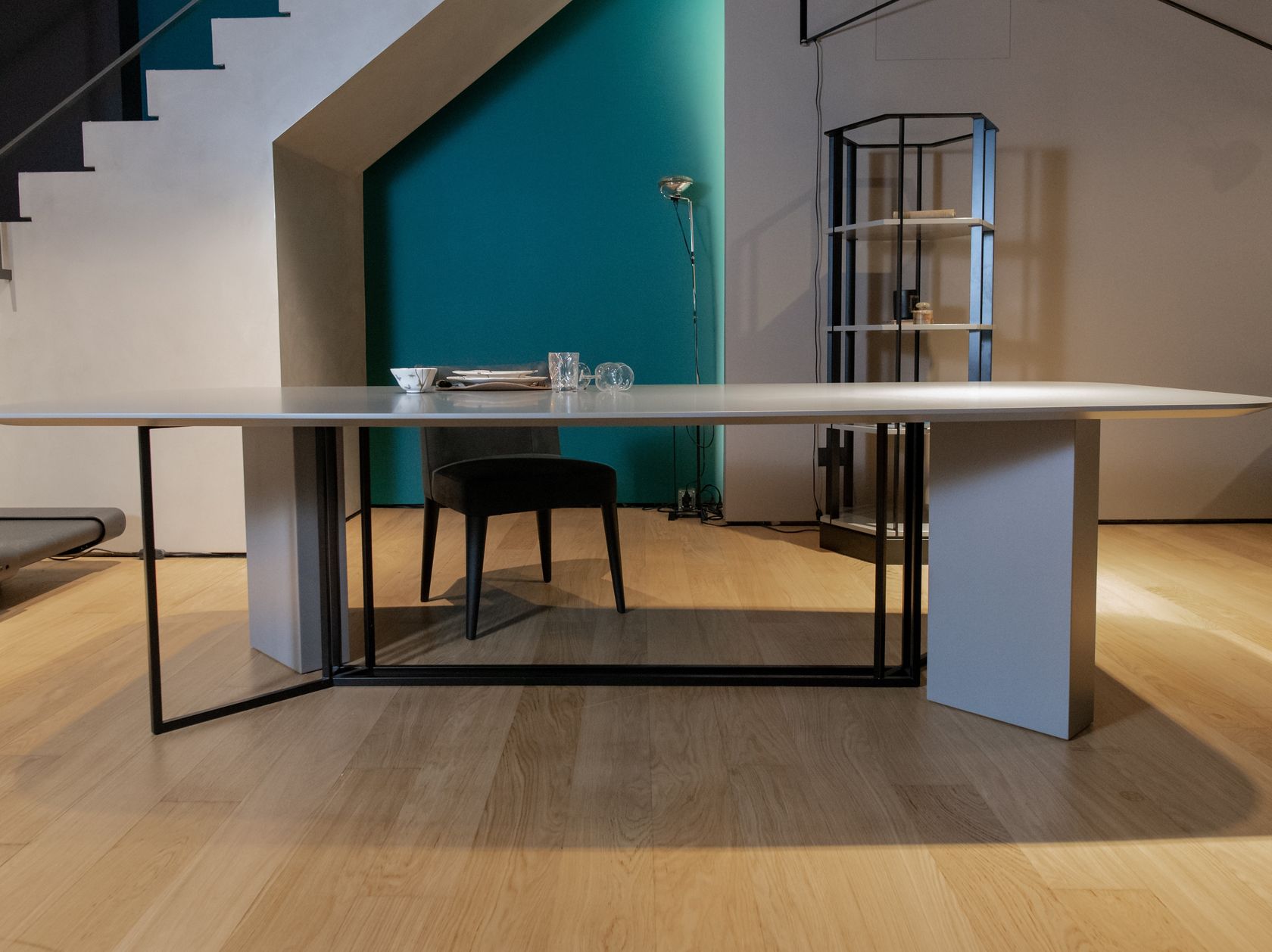 Rectangular dining table MERIDIANI - PLINTO By In Stock design Andrea ...