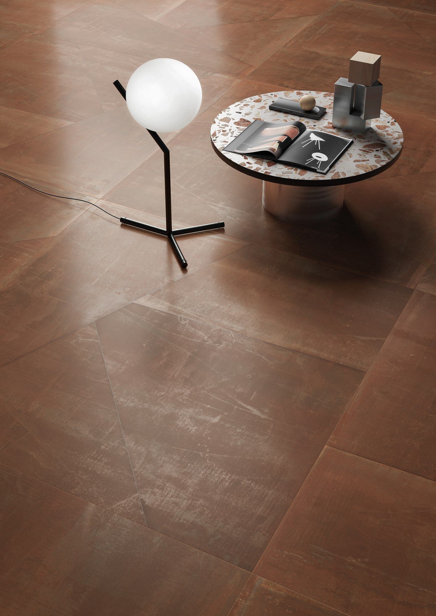 METAL DESIGN Porcelain stoneware wall/floor tiles with metal effect By ...