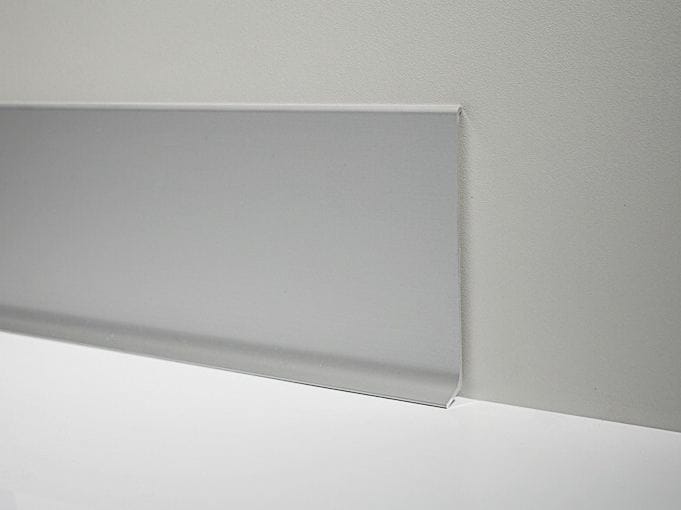 METAL LINE 90 Aluminium skirting board By PROFILPAS
