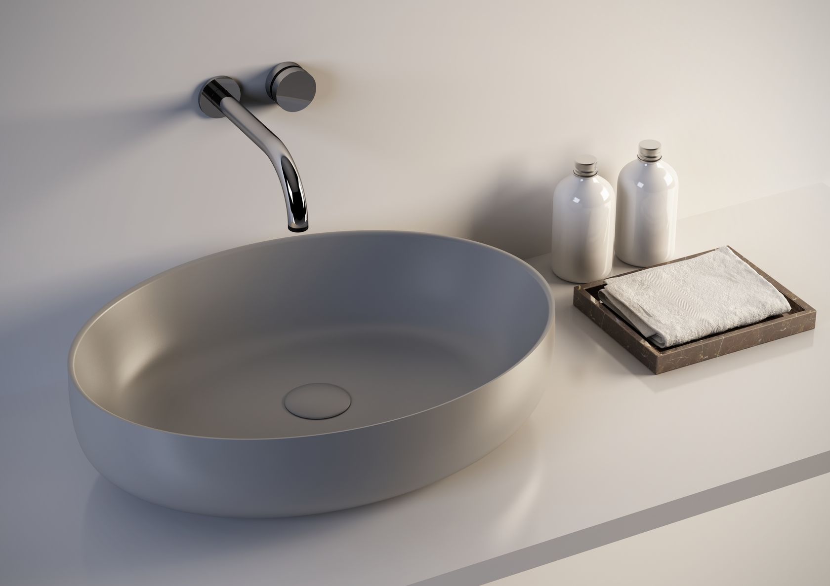 METAMORFOSI | Lavabo ovale By Olympia Ceramica design Gianluca Paludi