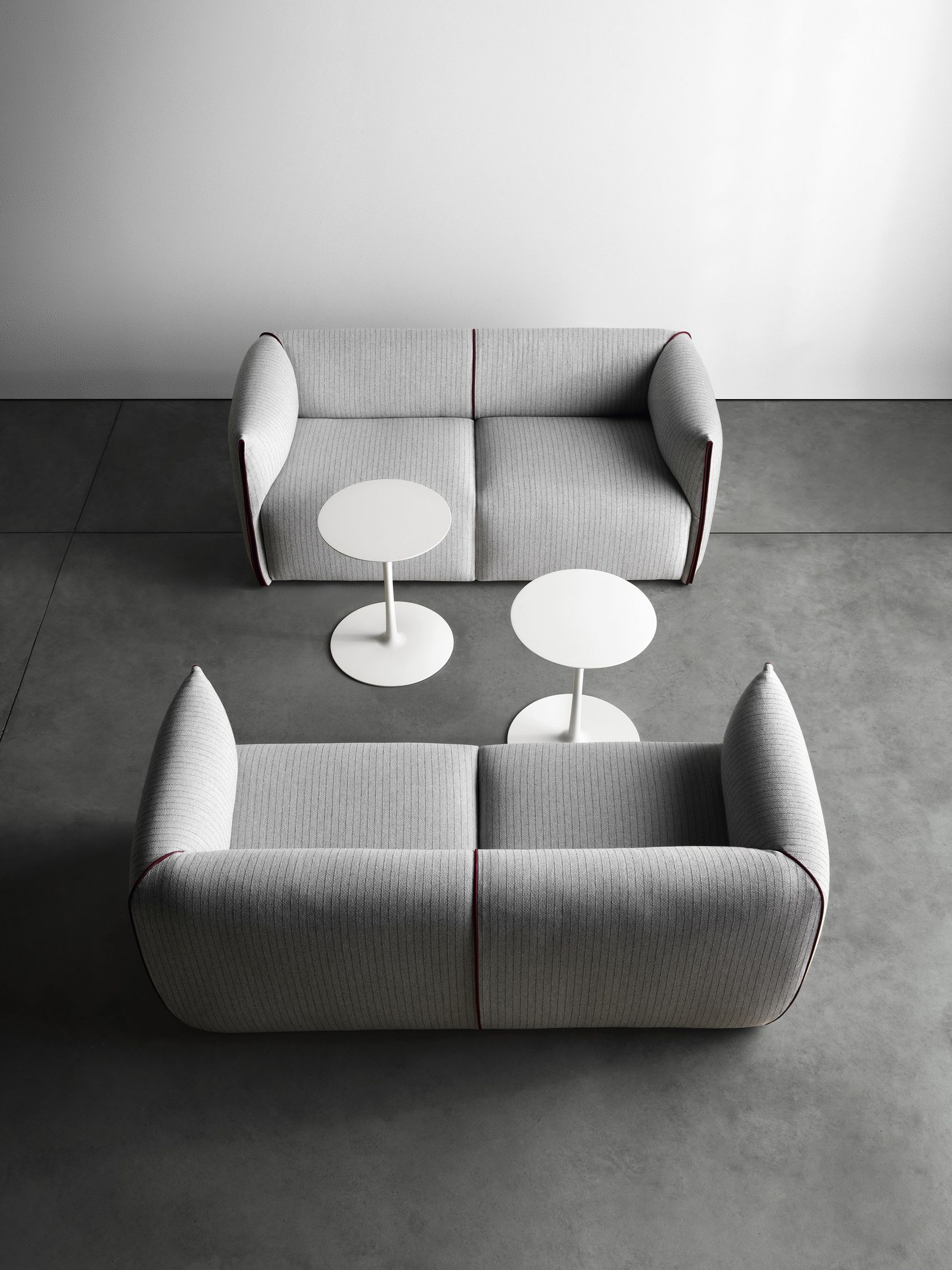 MIA 2 seater fabric sofa with removable cover By MDF Italia | design ...