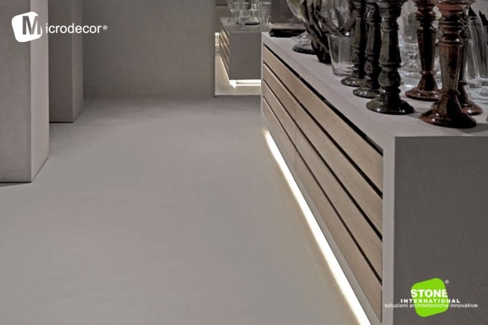 MICRODECOR | Revestimento de parede de microcimento By Stone International