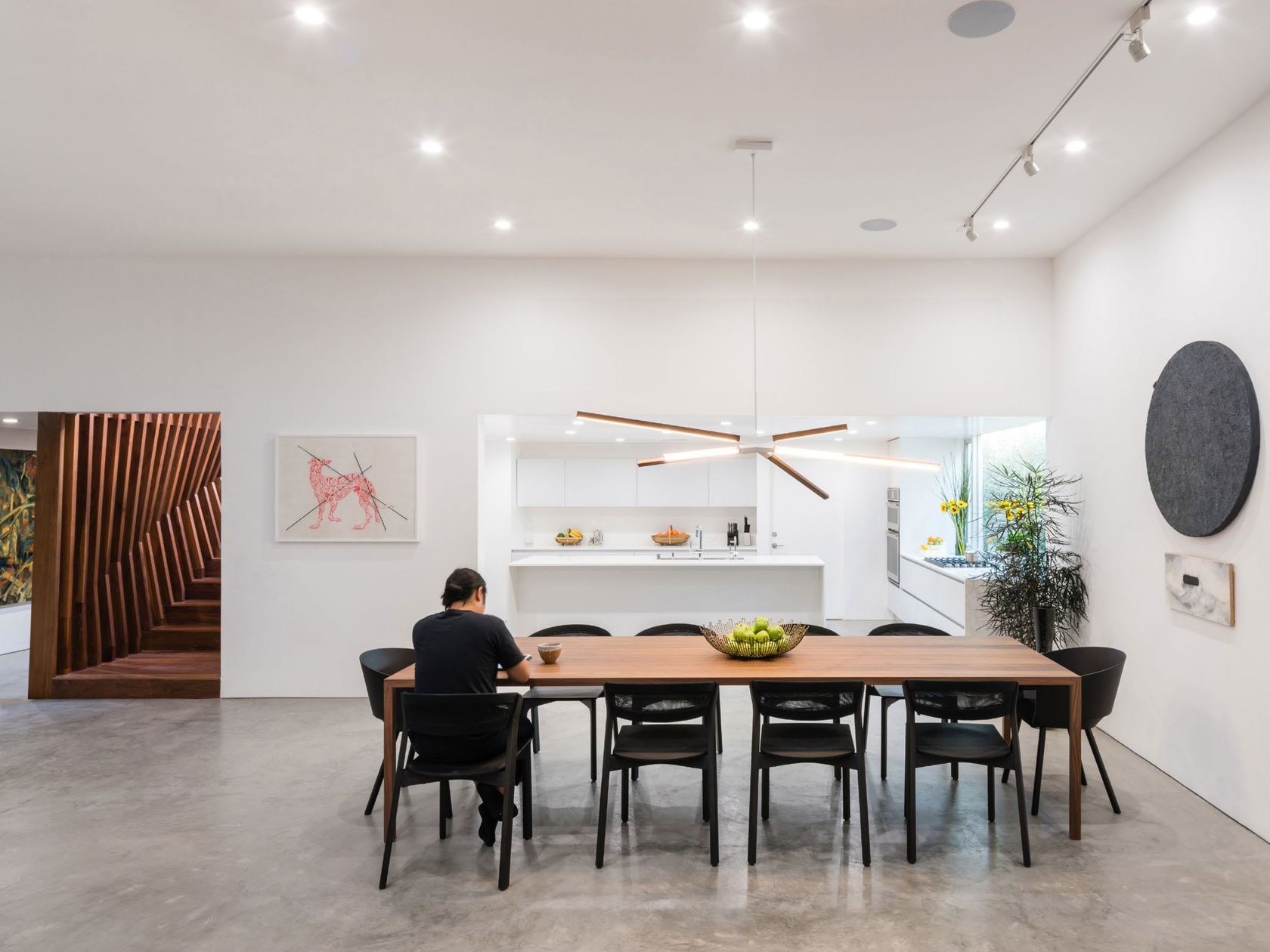 LED wooden pendant lamp MIDDLE SKY BANG Sky Bang Collection By ...