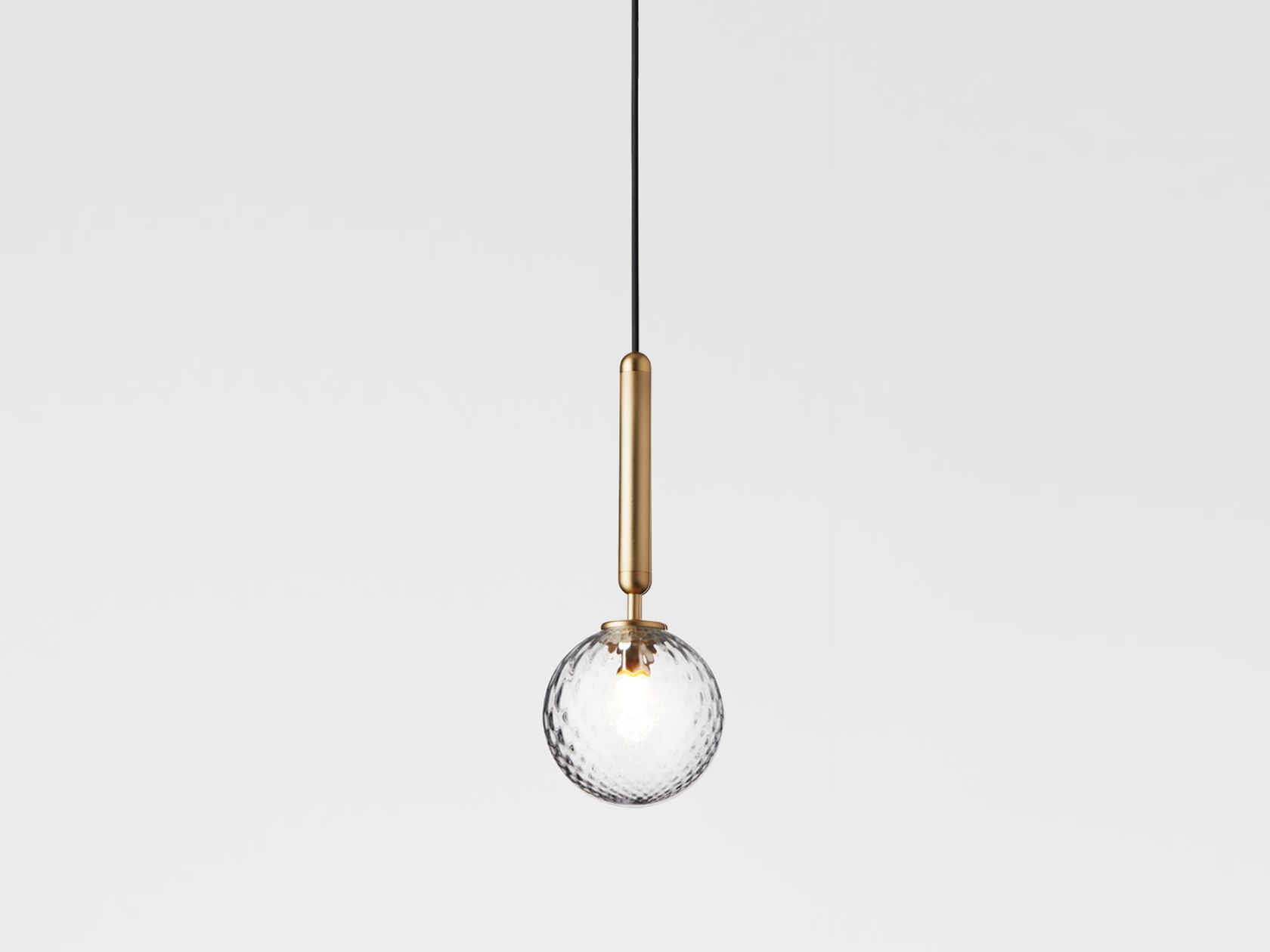 MIIRA 1 BRASS OPTIC Pendant lamp By Nuura