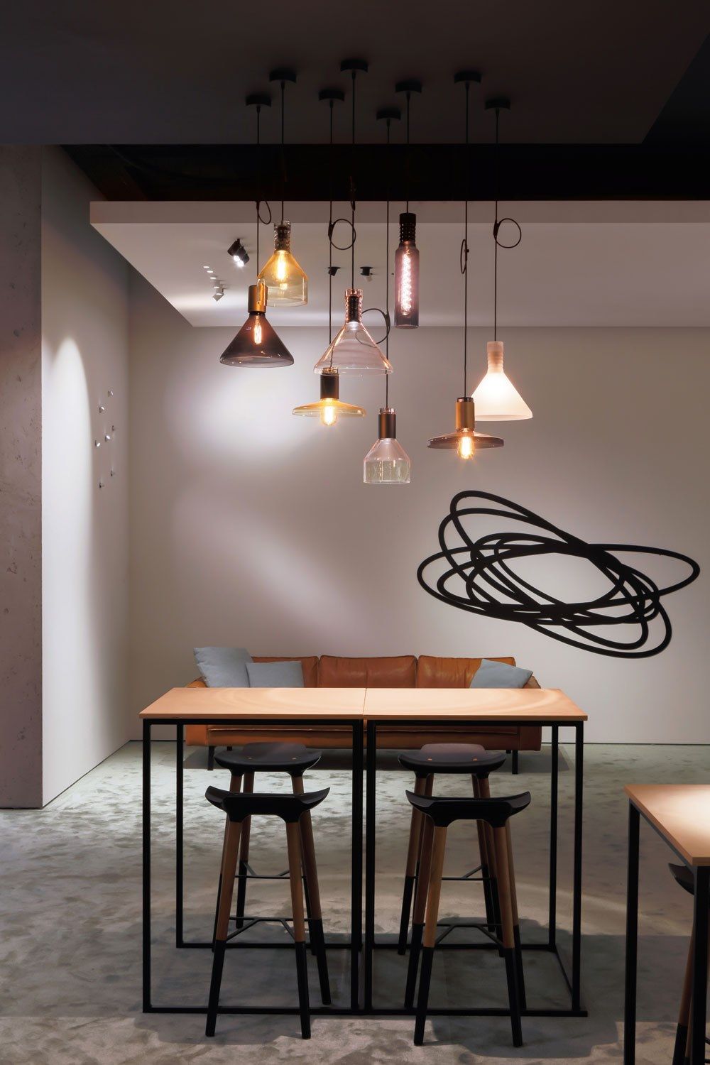 MILES LED pendant lamp By Delta Light