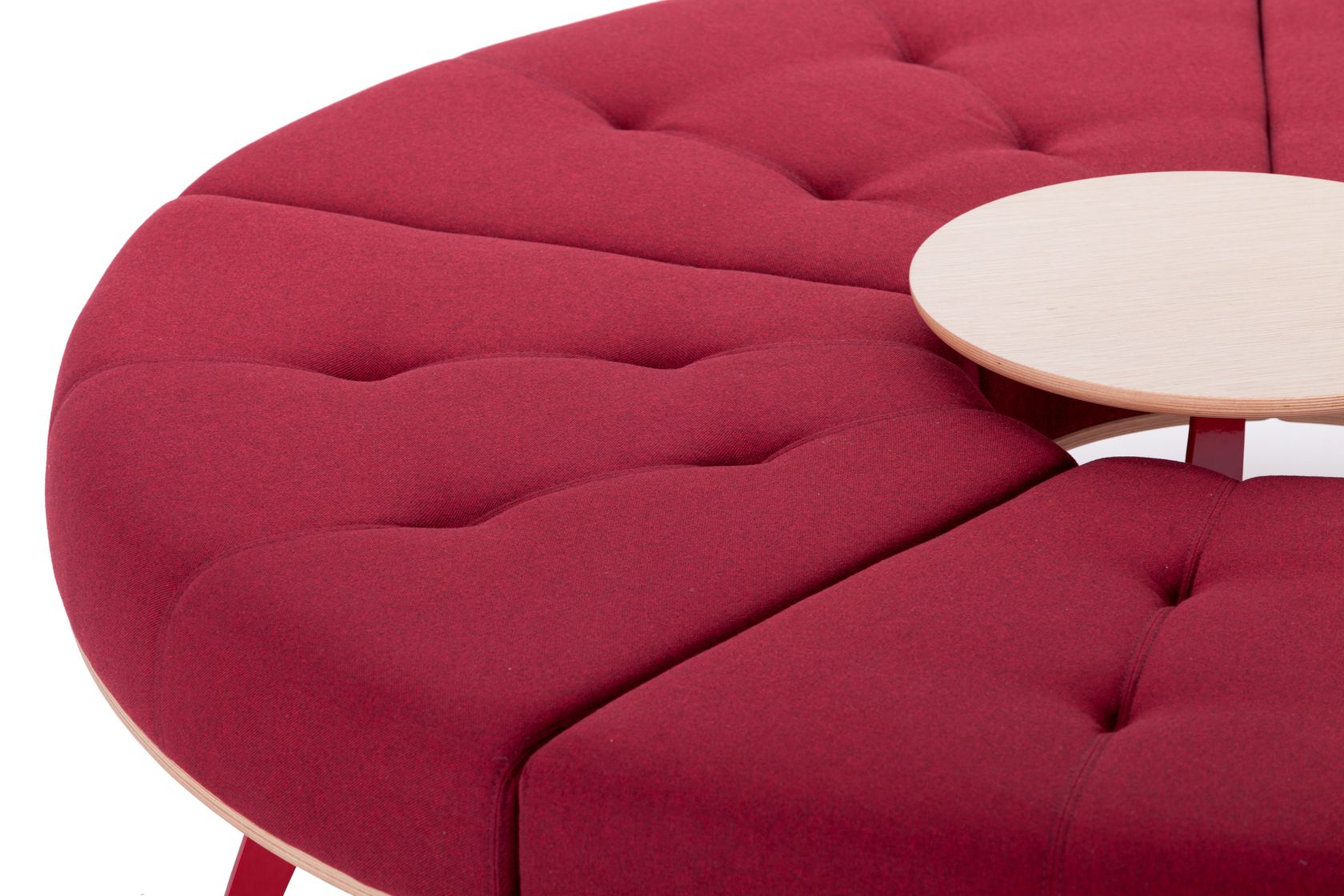 MILLEPIEDI Round fabric bench By True Design | design Parisotto ...
