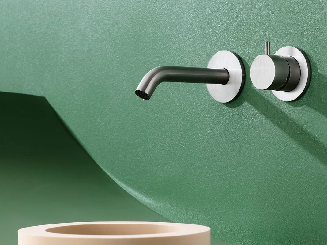 The new IVI stainless-steel taps by MINA