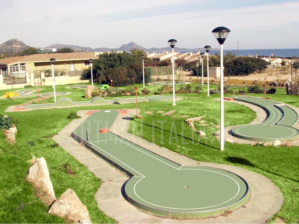 Prefabricated miniature golf courses MINIGOLF BONGNI By ARTMAN ITALIANA