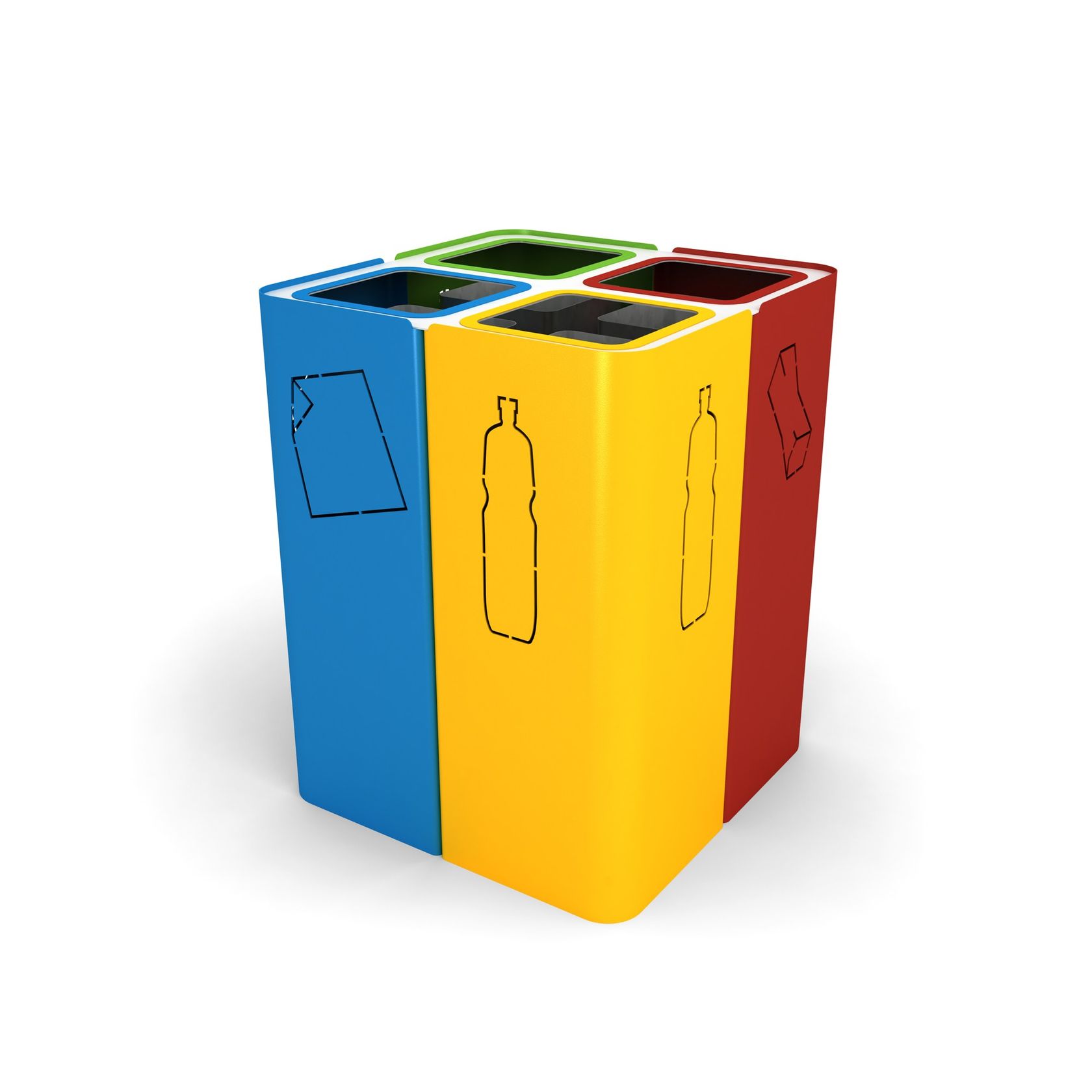 MINILLERO Steel litter bin for waste sorting By LAB23 | design ...