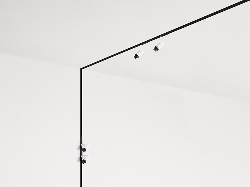 Anodized aluminium Track-Light MINIMAL TRACK By Arkoslight design Rubén ...