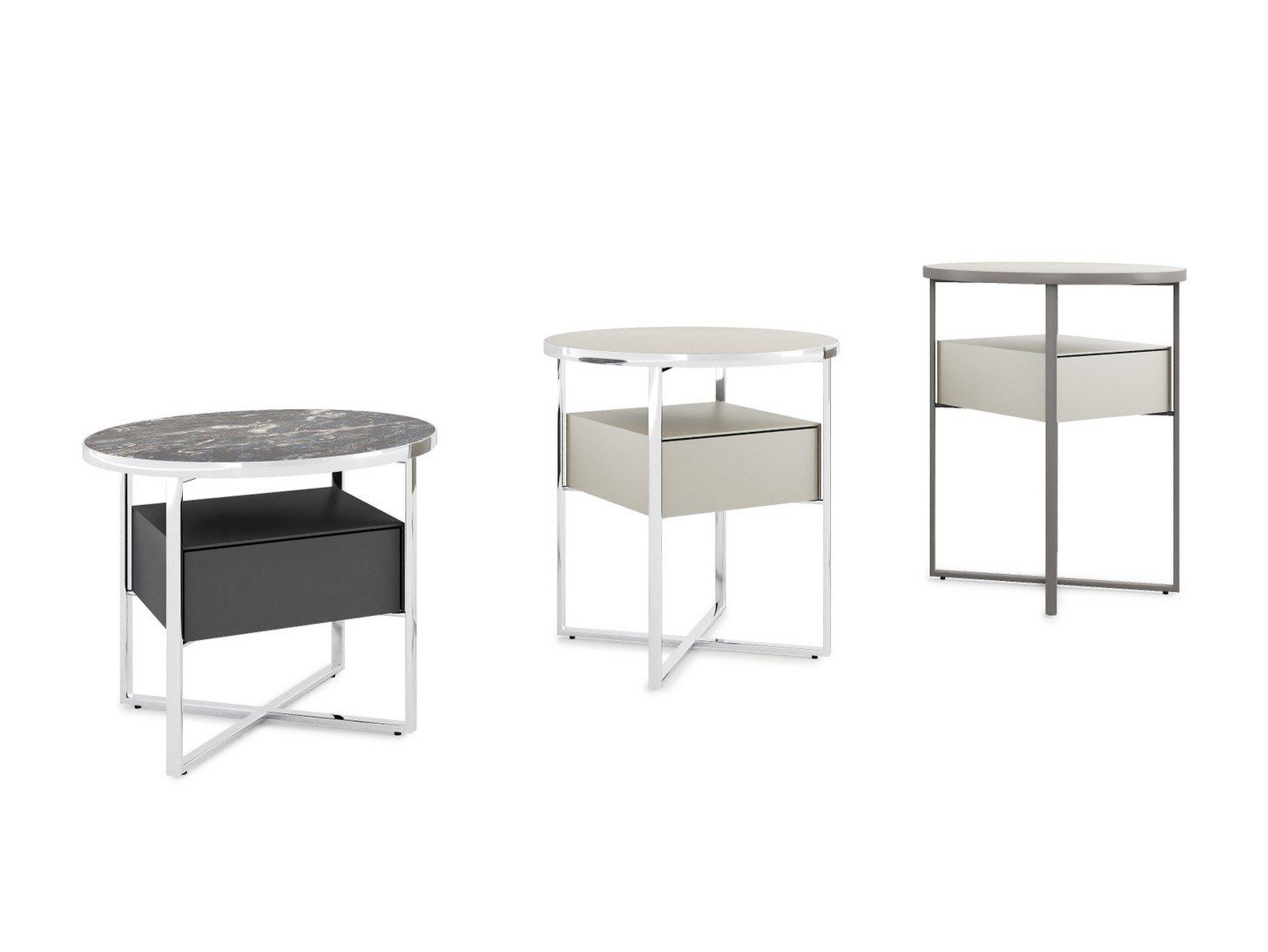 MINIMIZE ROUND PLUS | 茶几 茶几 By YOMEI | design André Schelbach