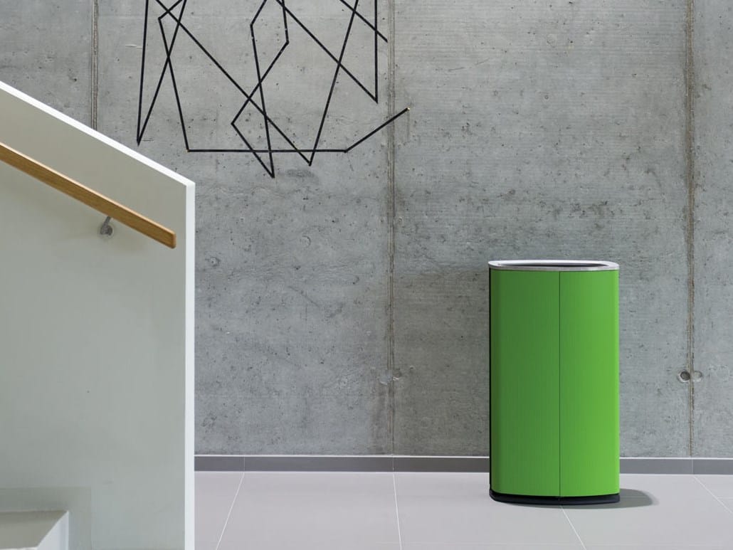 MINIUM | Aluminium litter bin By mmcité1 design David Karásek