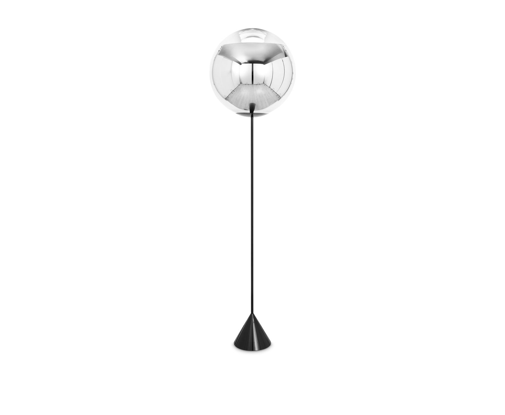 MIRROR BALL CONE SLIM Lampadaire By Tom Dixon | design Tom Dixon designer