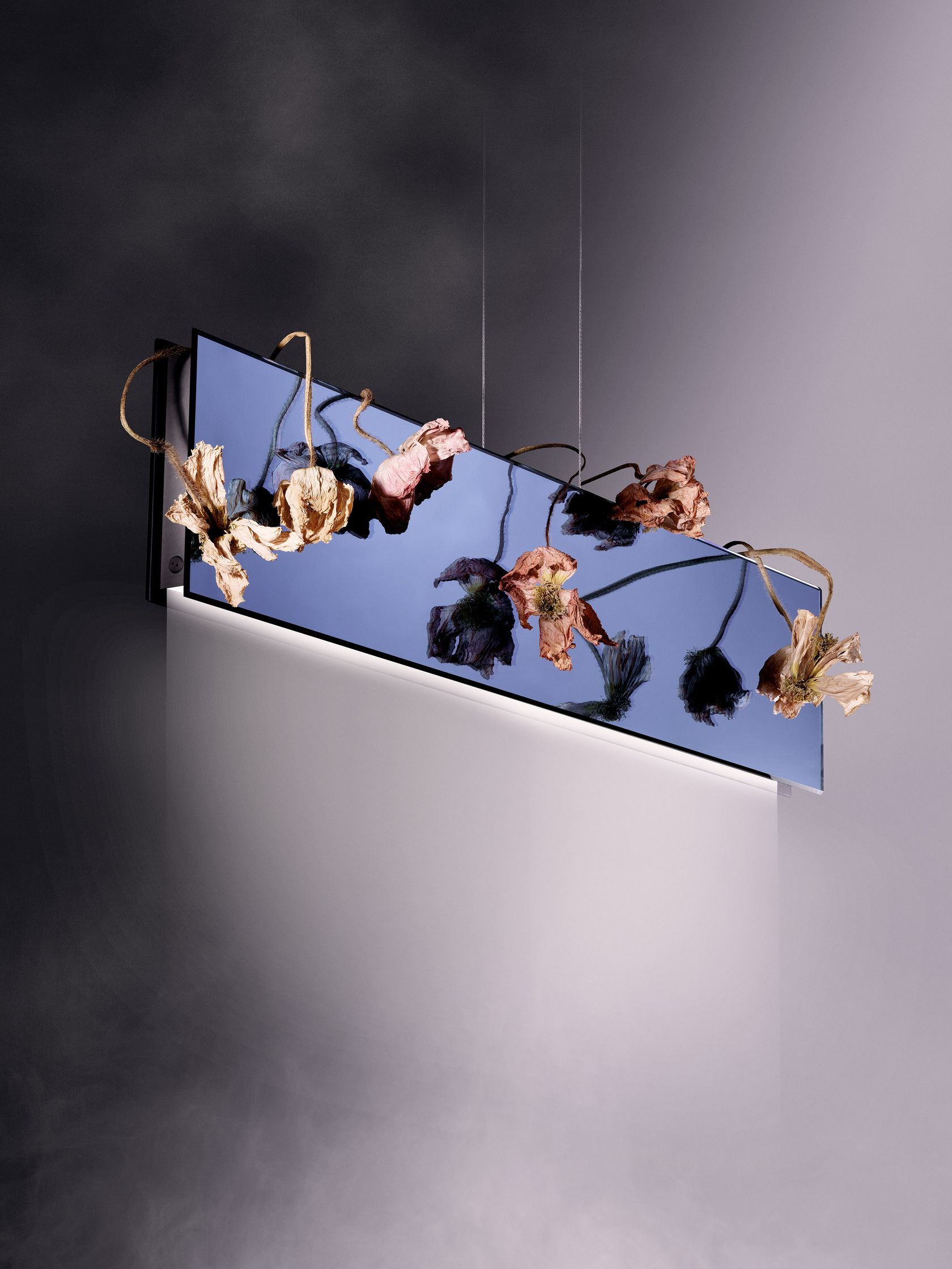 MIRROR WIDE Pendant lamp By Formagenda | design Benjamin Hopf