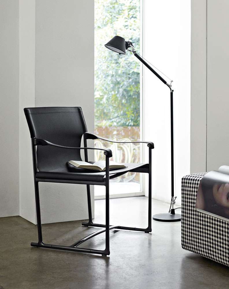 MIRTO INDOOR | Chair with armrests By B&B Italia design Antonio Citterio
