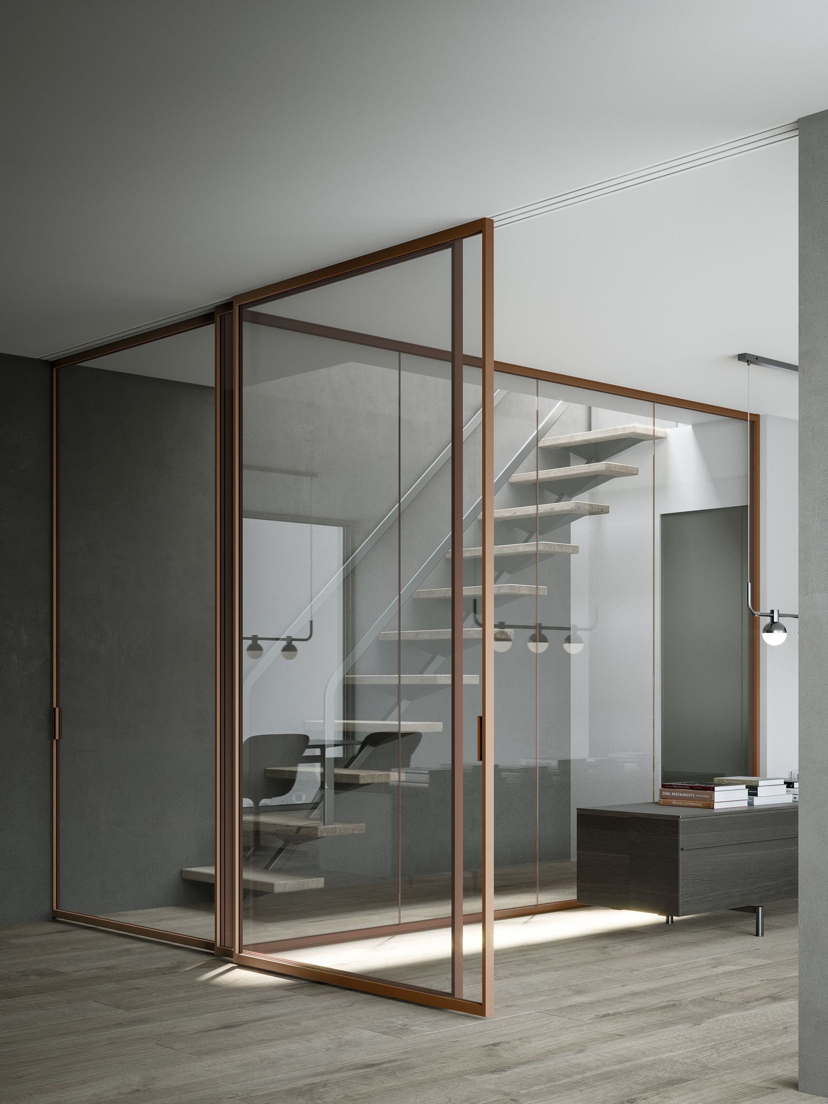 MITICA Glass sliding door By ADL