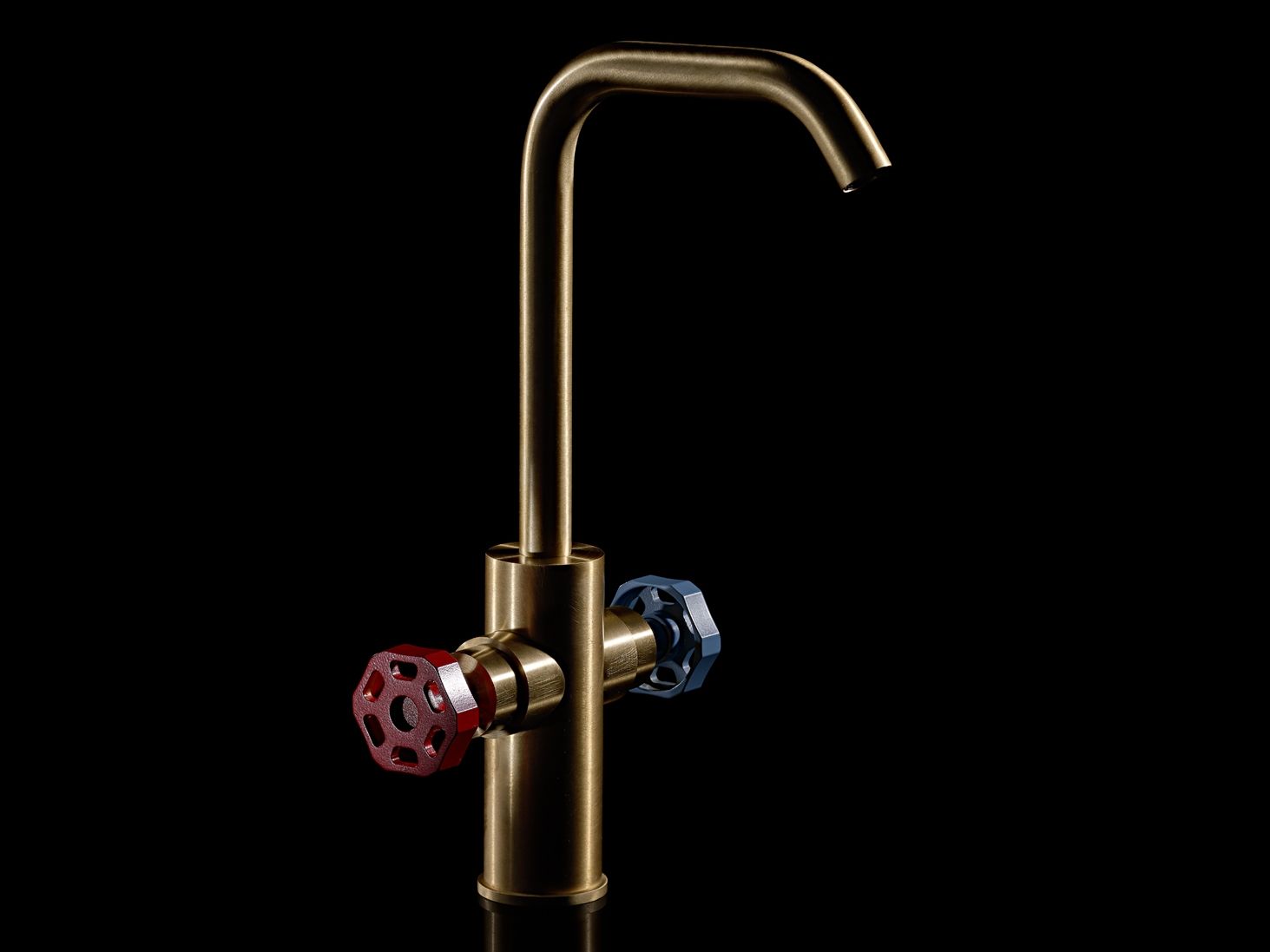 Chromed brass washbasin tap MIX&MATCH TMI.B.2M.Y By Water Evolution