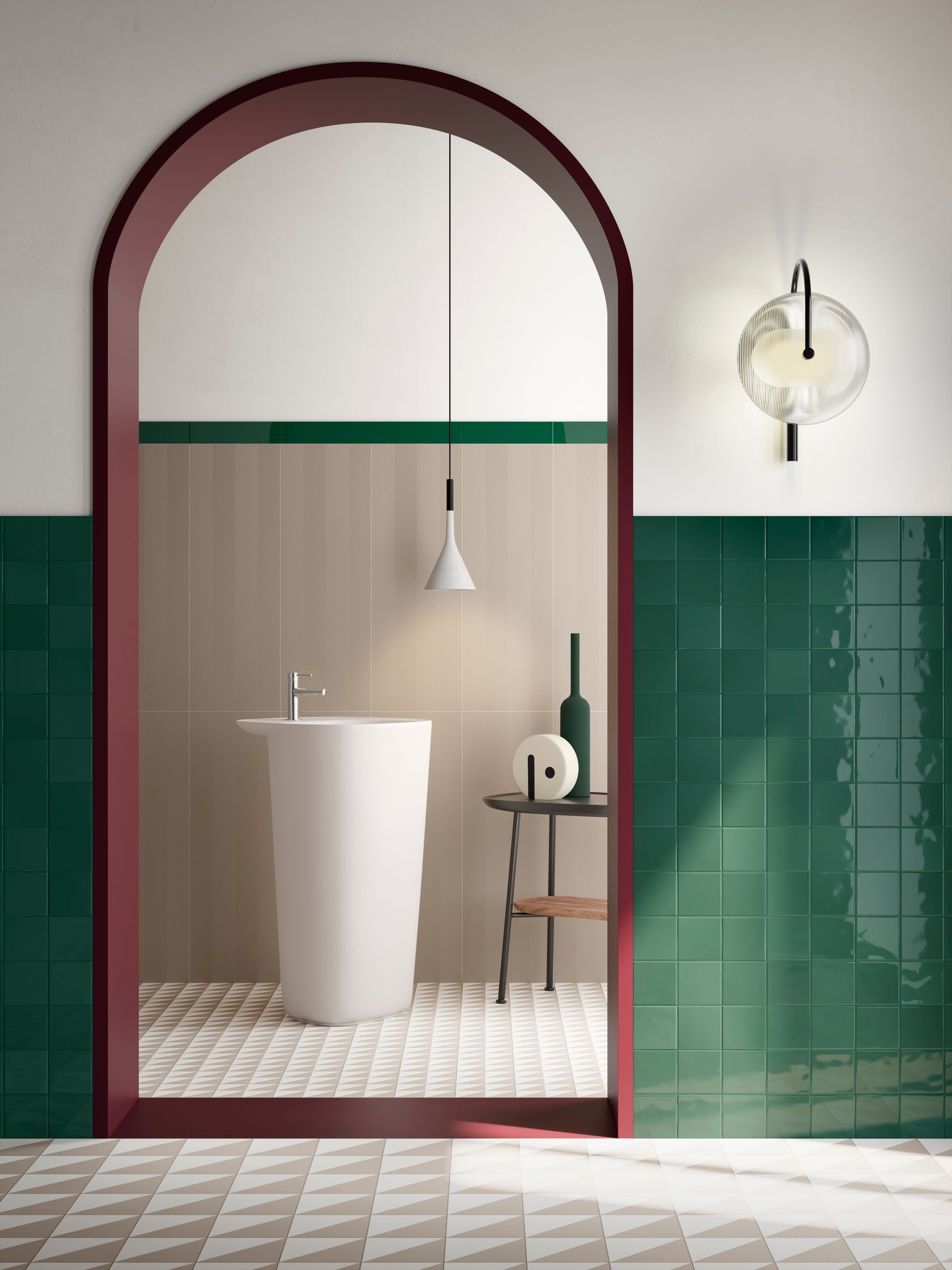 MODE Porcelain stoneware wall/floor tiles By VitrA Bathrooms