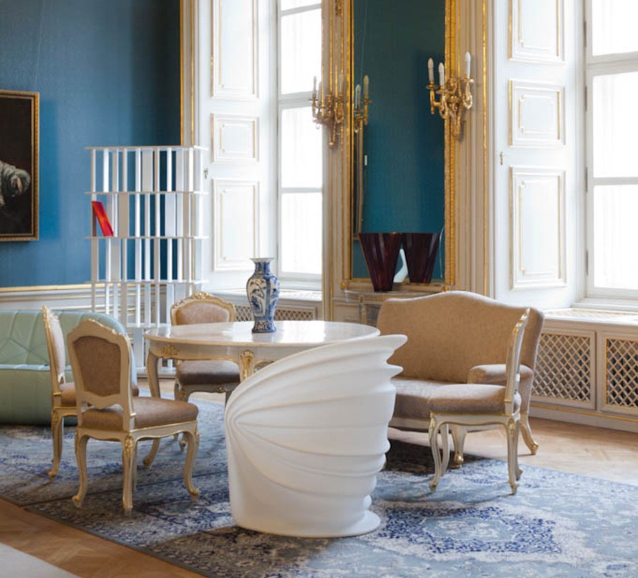 MODESTY VEILED Armchair By Driade