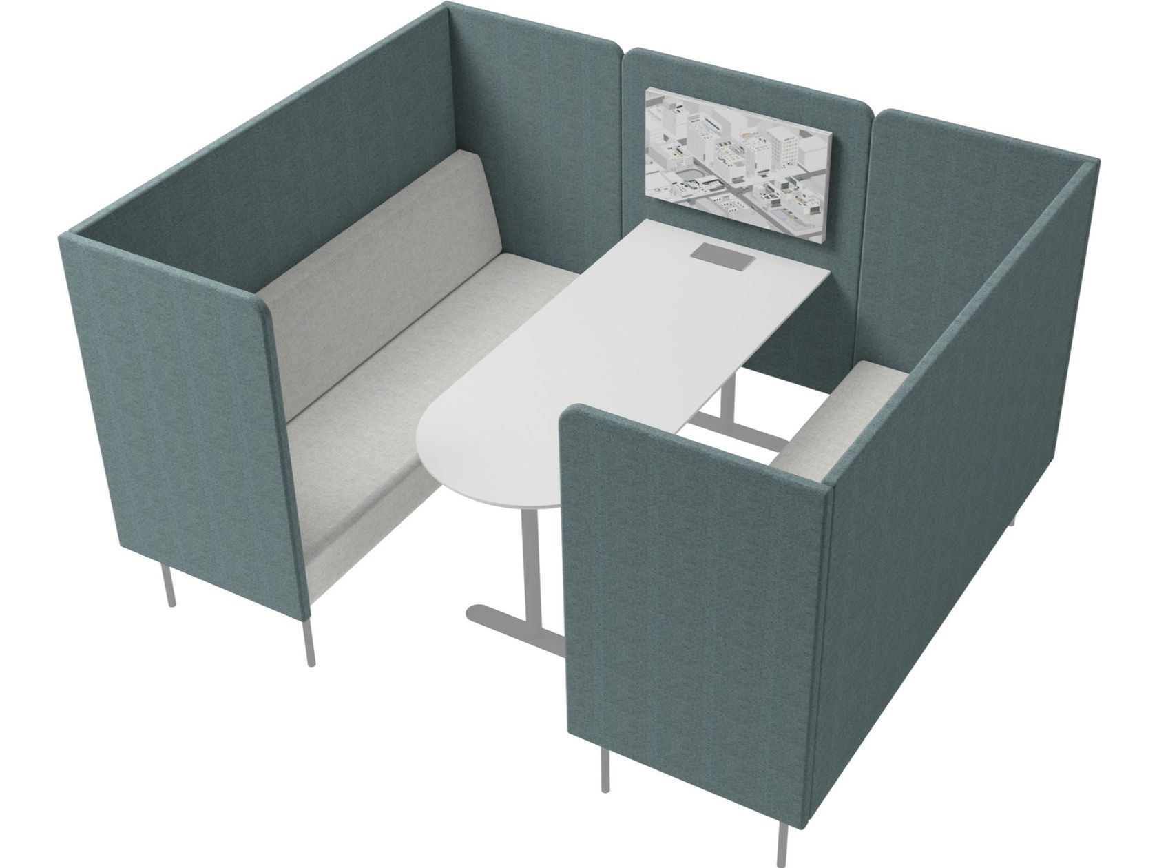 MODO POD | Isola ufficio per meeting Collezione Modo Pod Sofa By grado ...