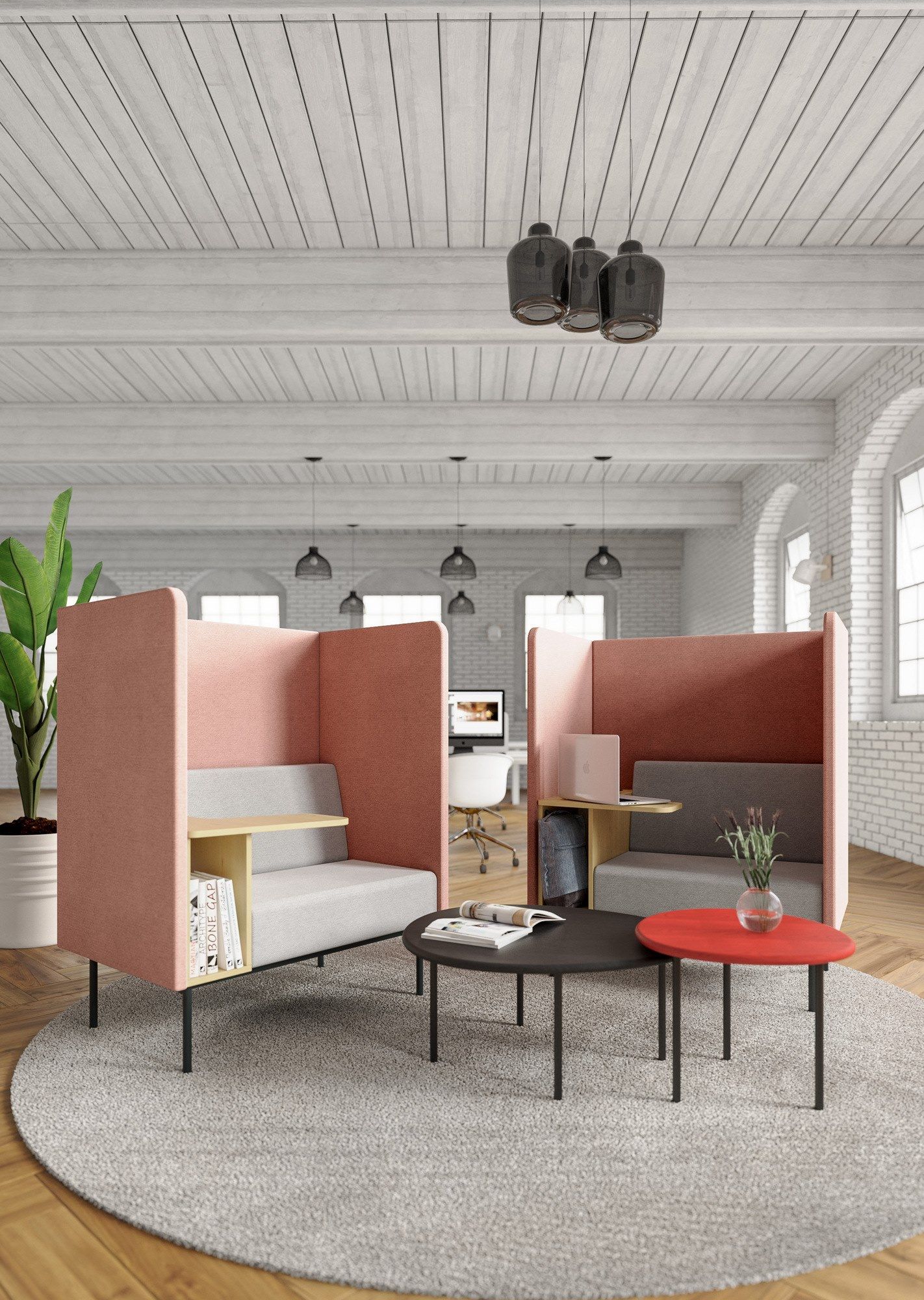 MODO POD | Office booth Fabric office booth By grado design | design ...