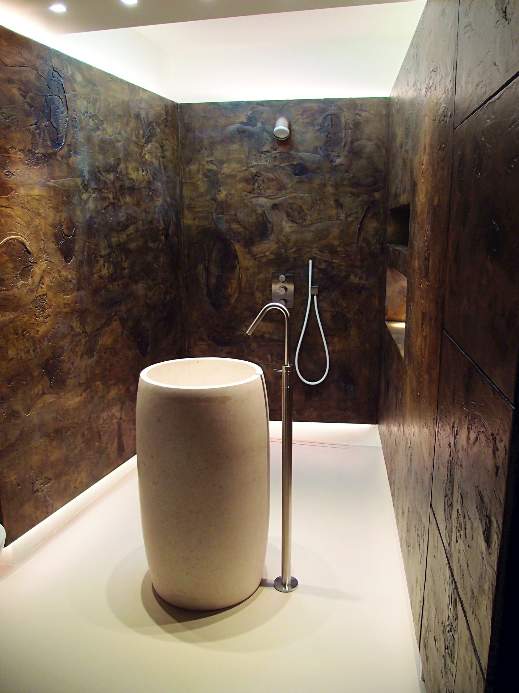 Ecological ecomalta wall tiles MODULA By Oltremateria