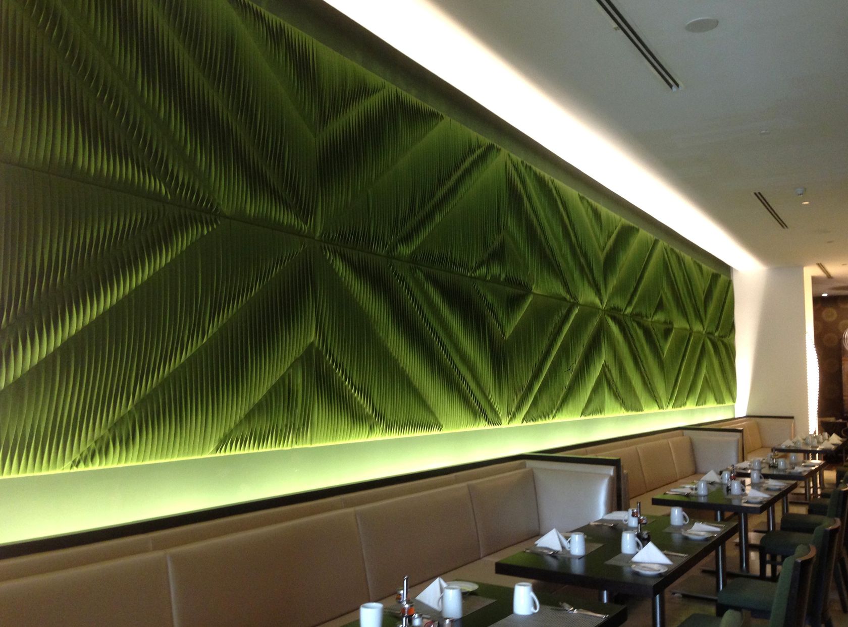 LEAF MODULAR | Felt decorative acoustical panel By Anne Kyyrö Quinn