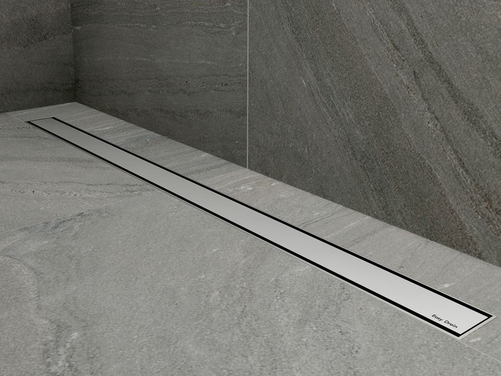 Stainless steel shower channel MODULO TAF HIGH By ESS Easy Drain