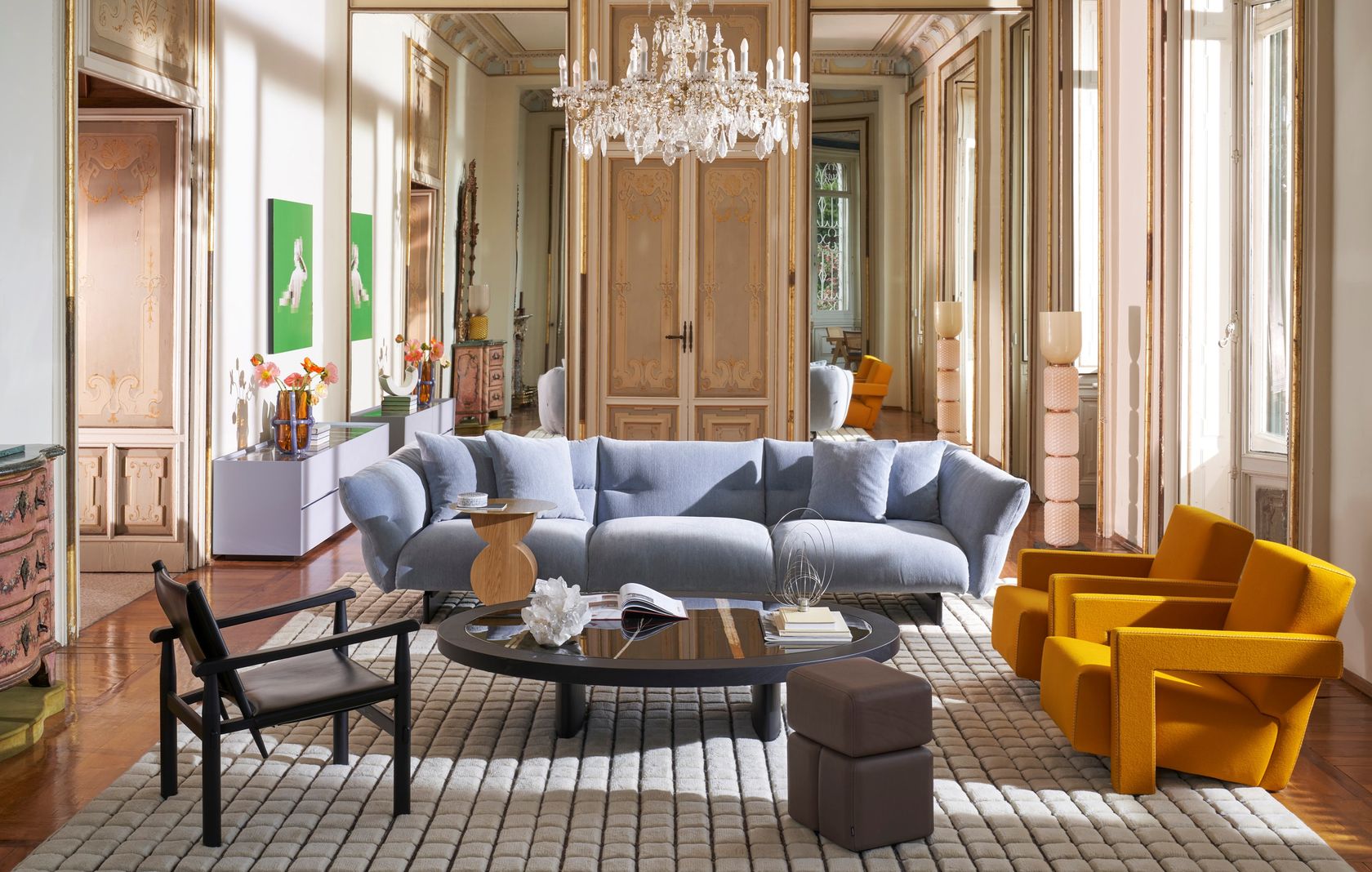 MON-CLOUD 沙发 By Cassina | design Patricia Urquiola