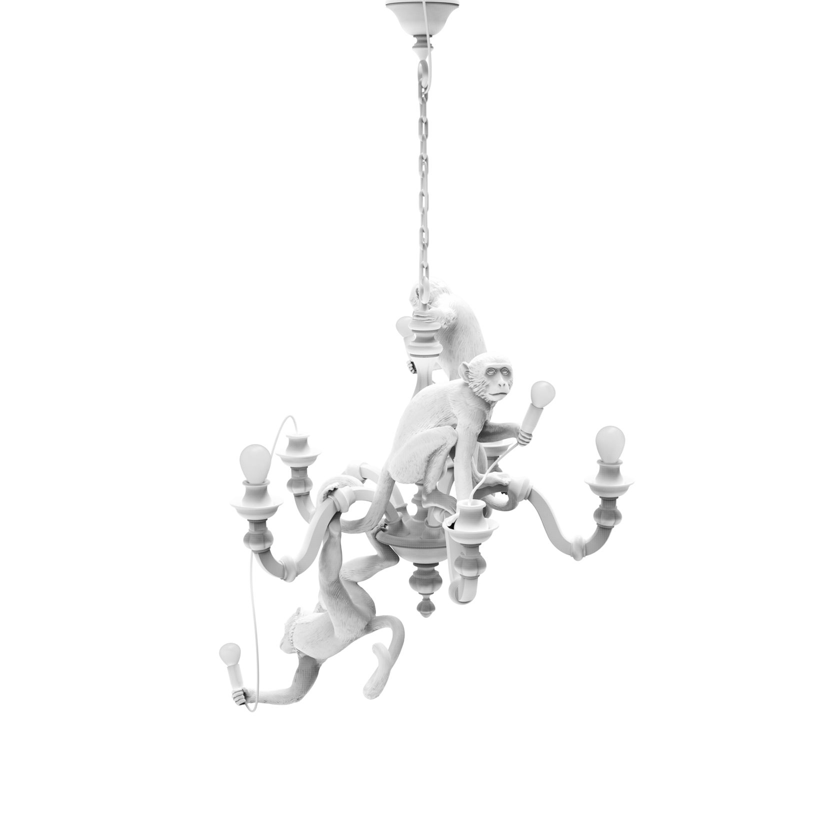 MONKEY CHANDELIER 吊灯 By Seletti | design Marcantonio