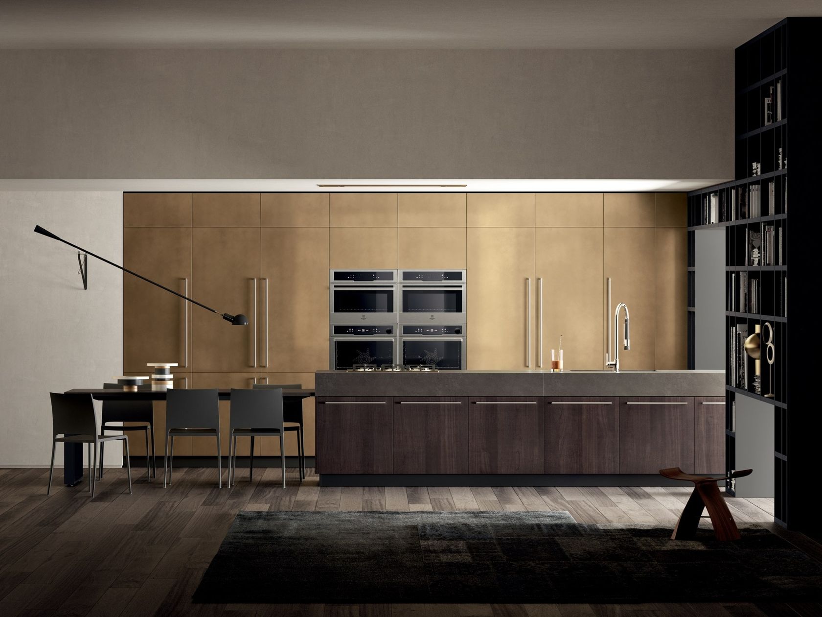 Fitted kitchen MOOD Scavolini Line By Scavolini design Silvano Barsacchi