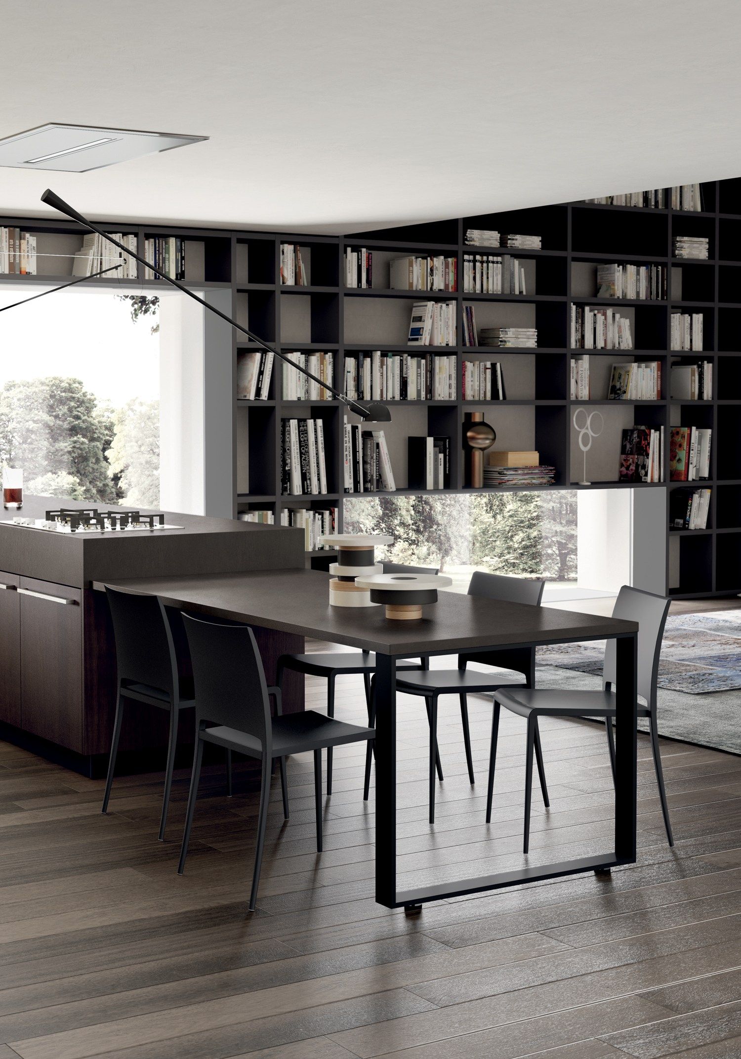 Fitted kitchen MOOD Scavolini Line By Scavolini design Silvano Barsacchi