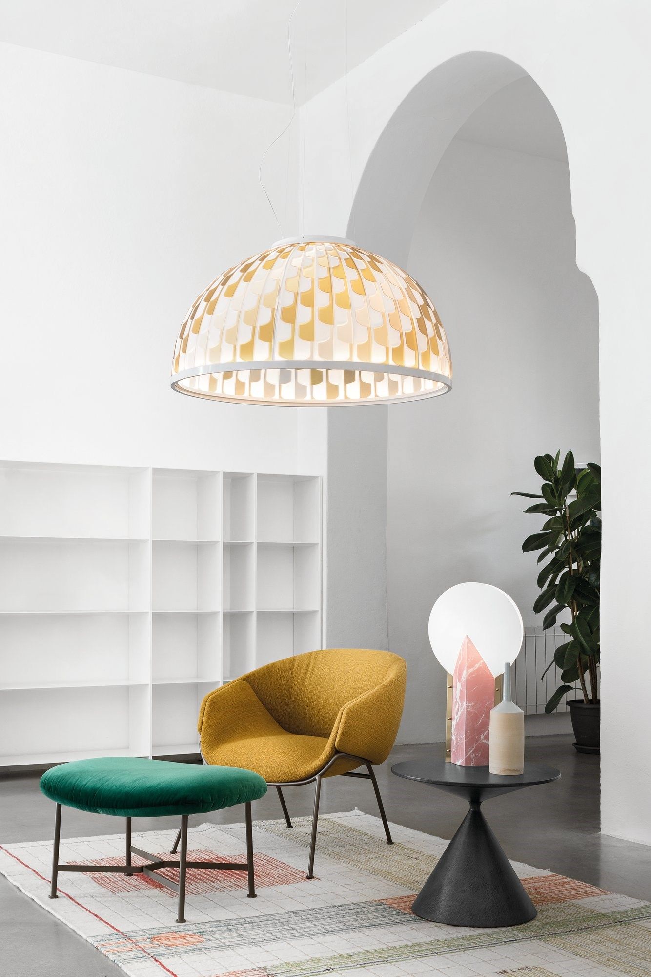 Opalflex® table lamp MOON 25ᵗʰ ANNIVERSARY By Slamp