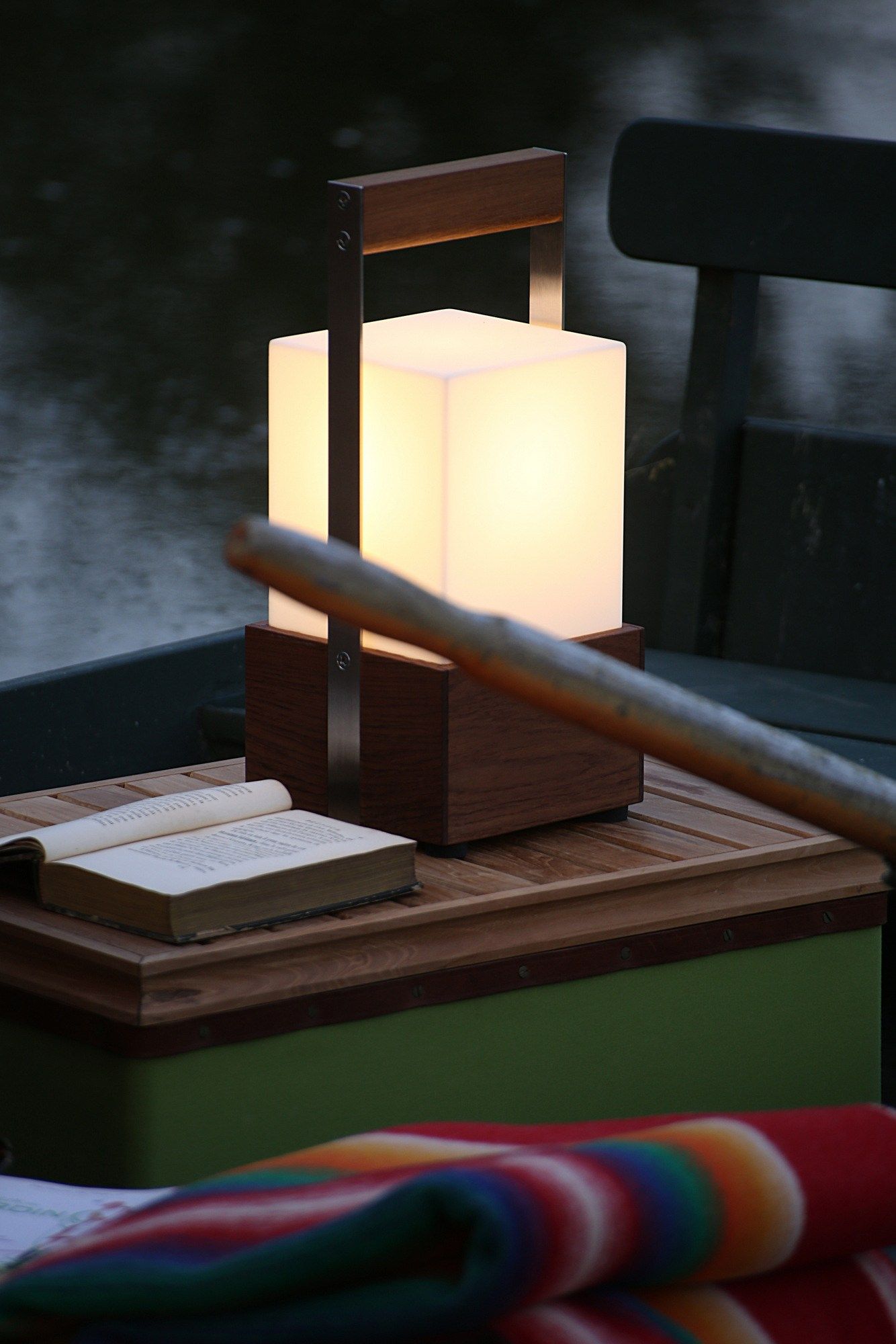 MOON SOON Outdoor lamp with rechargeable battery By TRADEWINDS