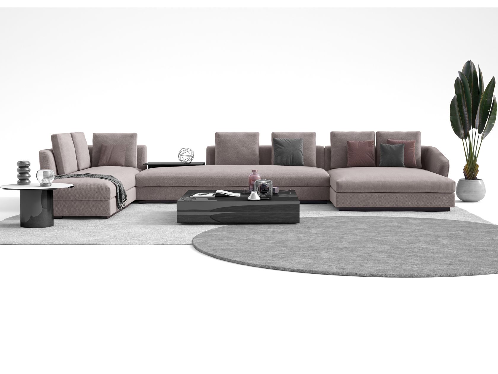 MOON | Sectional sofa Moon Collection By Martínez Cardona