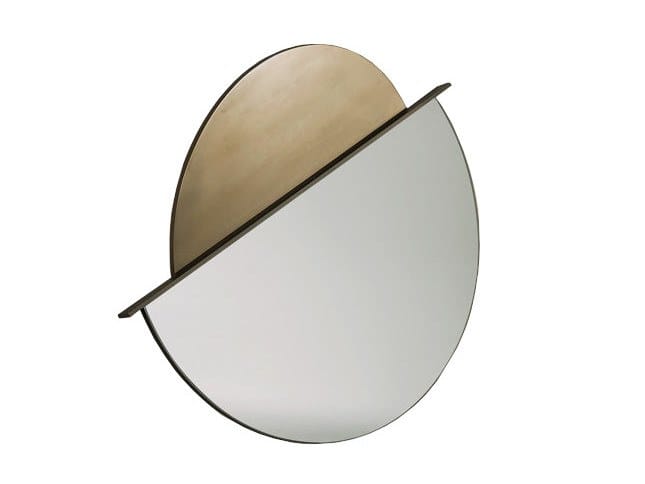 MOON Round wall-mounted mirror By Shake