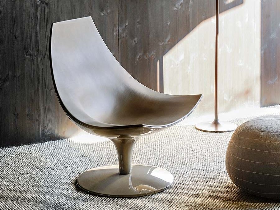 Polyurethane armchair MOON By Tacchini design Pietro Arosio