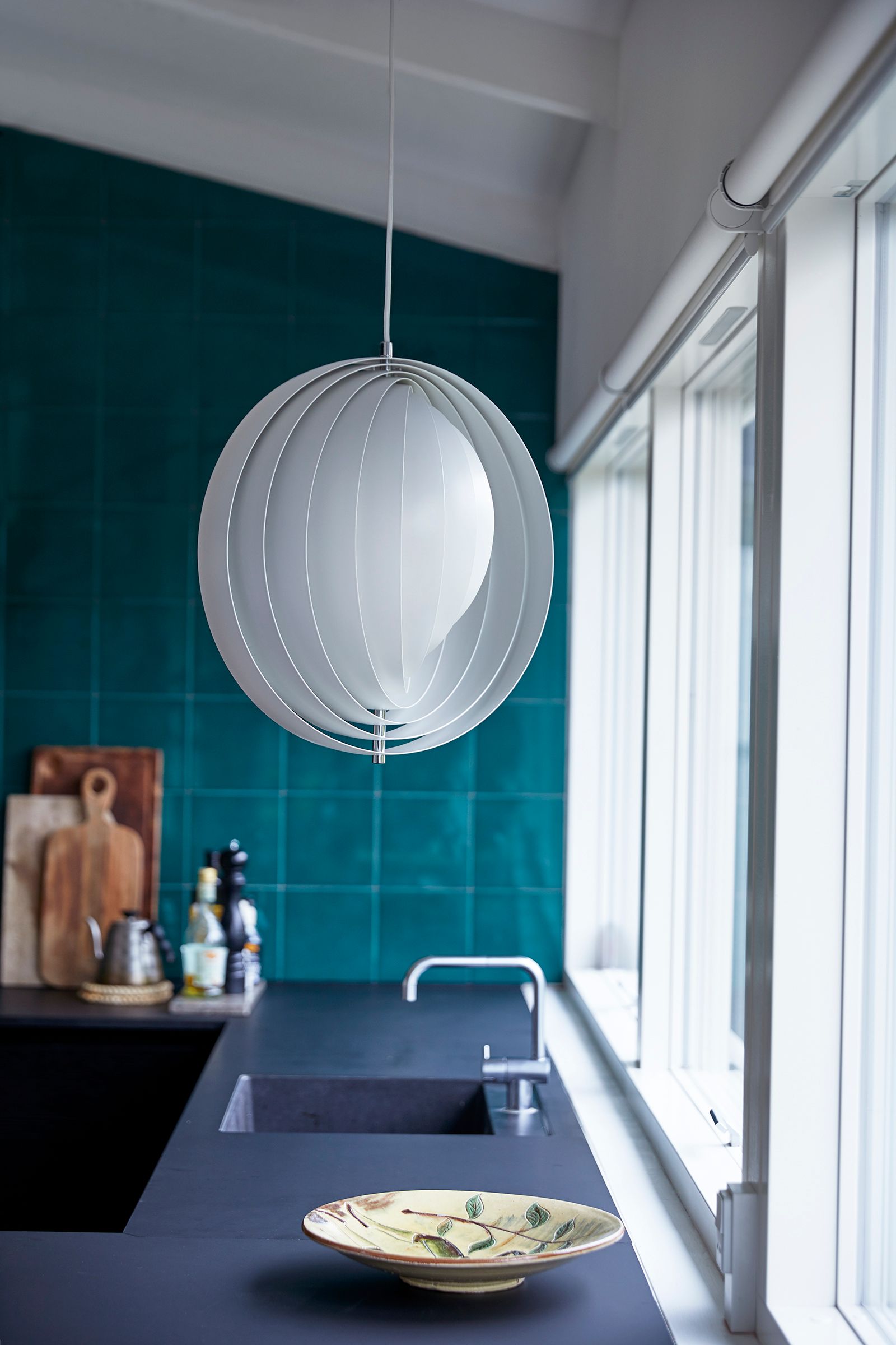MOON Pendant lamp By Verpan | design Verner Panton