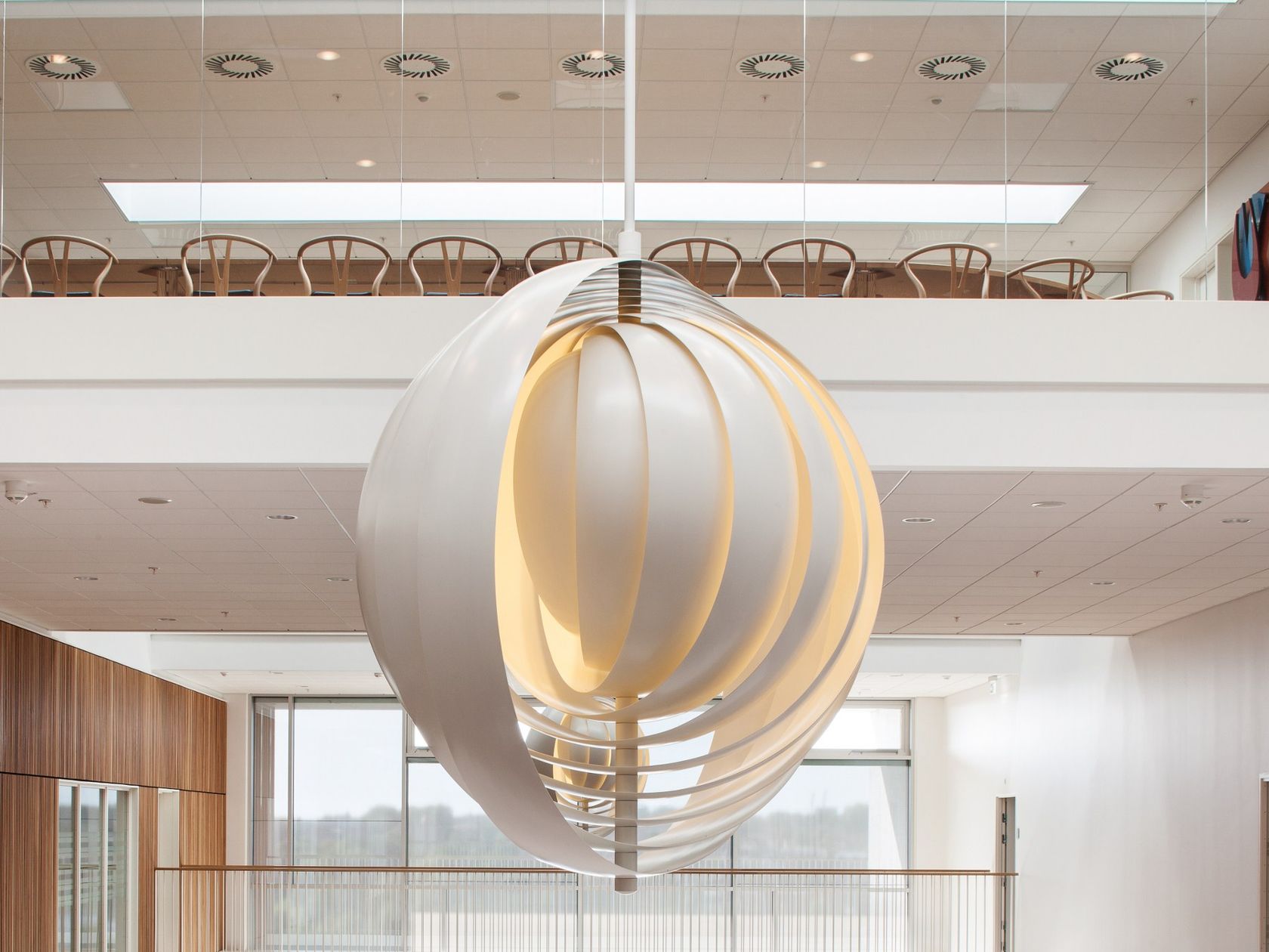 MOON Pendant lamp By Verpan | design Verner Panton