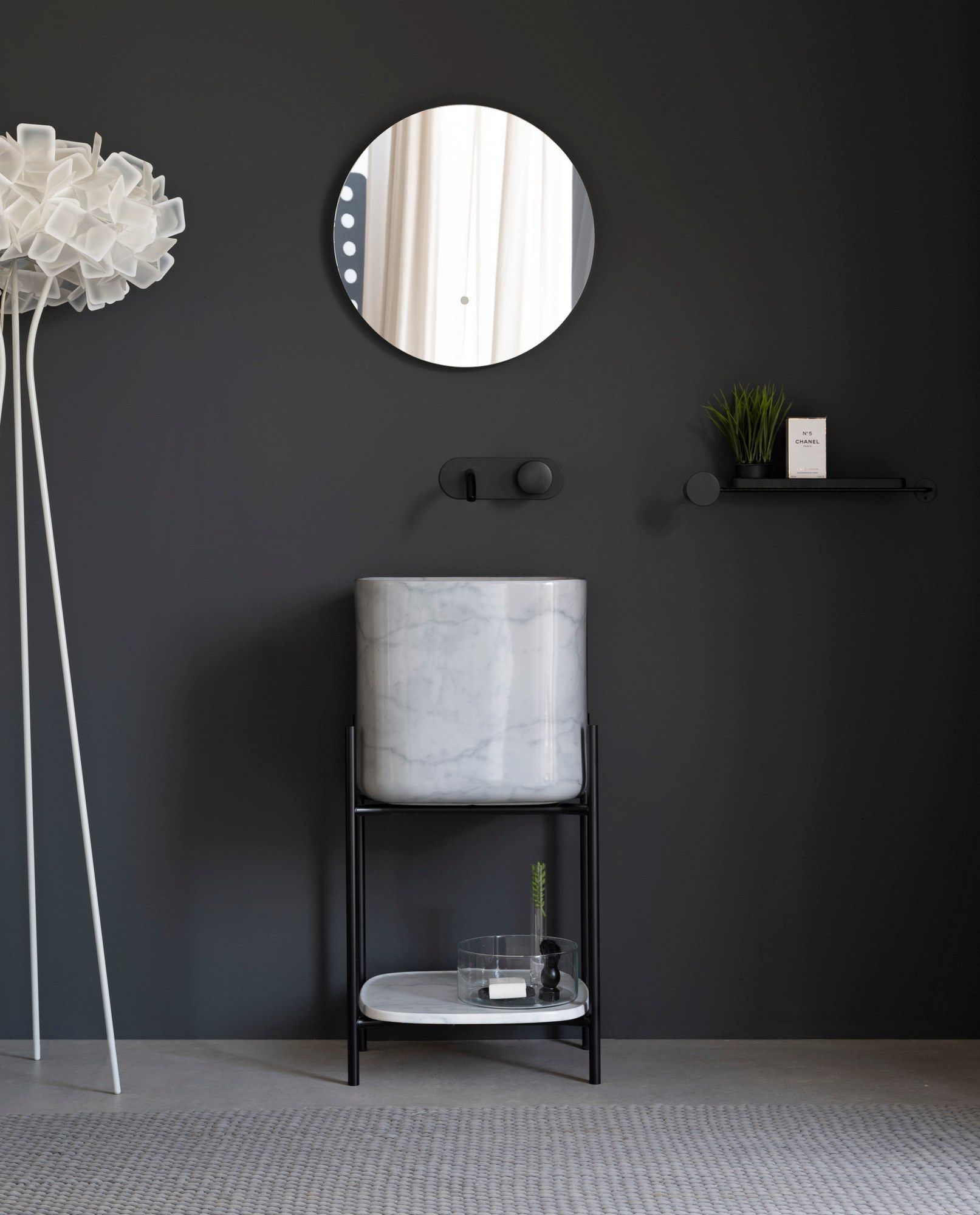 MOON | Lavabo By Scarabeo Ceramiche design Massimiliano Braconi