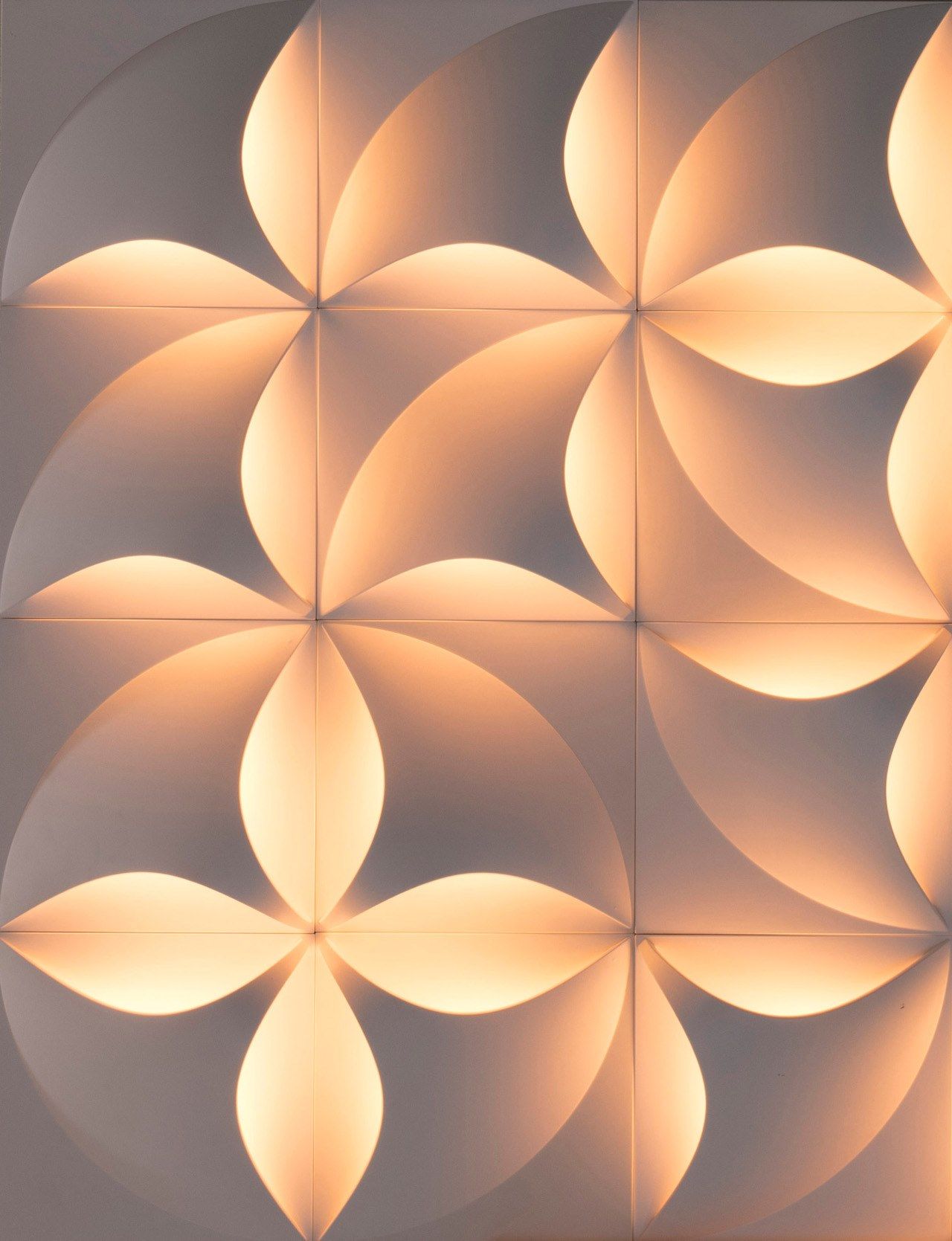 LED ABS wall lamp MOONFLOWER By Stilnovo