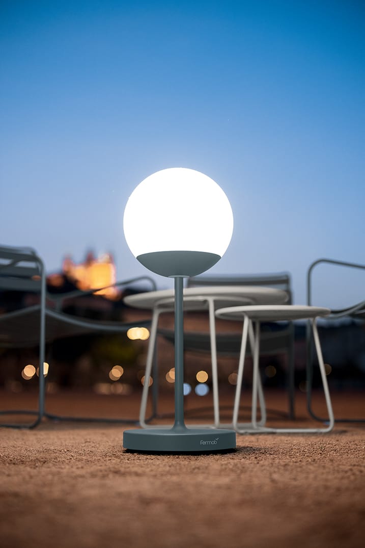 MOOON! LED polyethylene Outdoor table lamp By Fermob | design Tristan ...