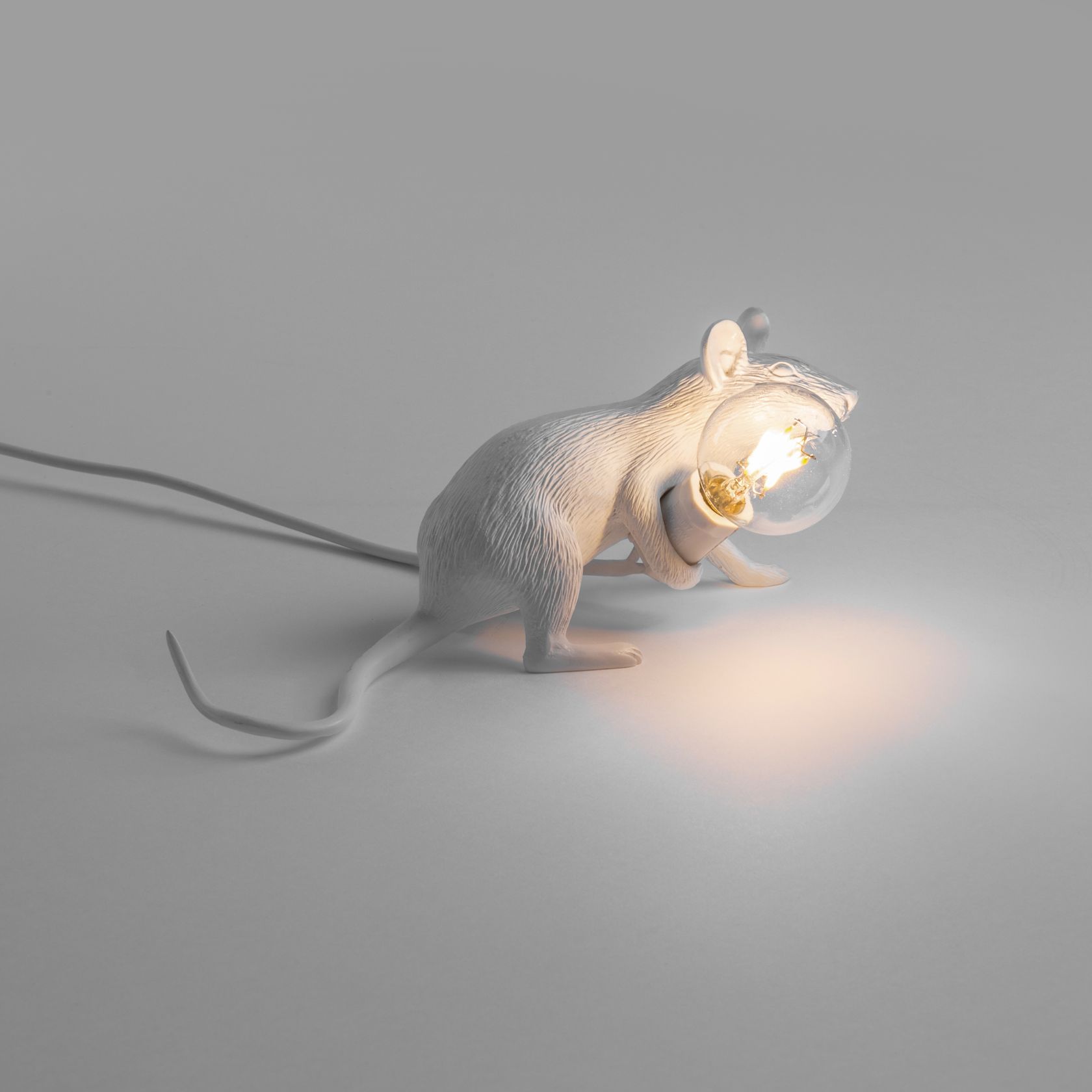 MOUSE LAMP LIE DOWN - LOP Lampada da tavolo By Seletti | design Marcantonio