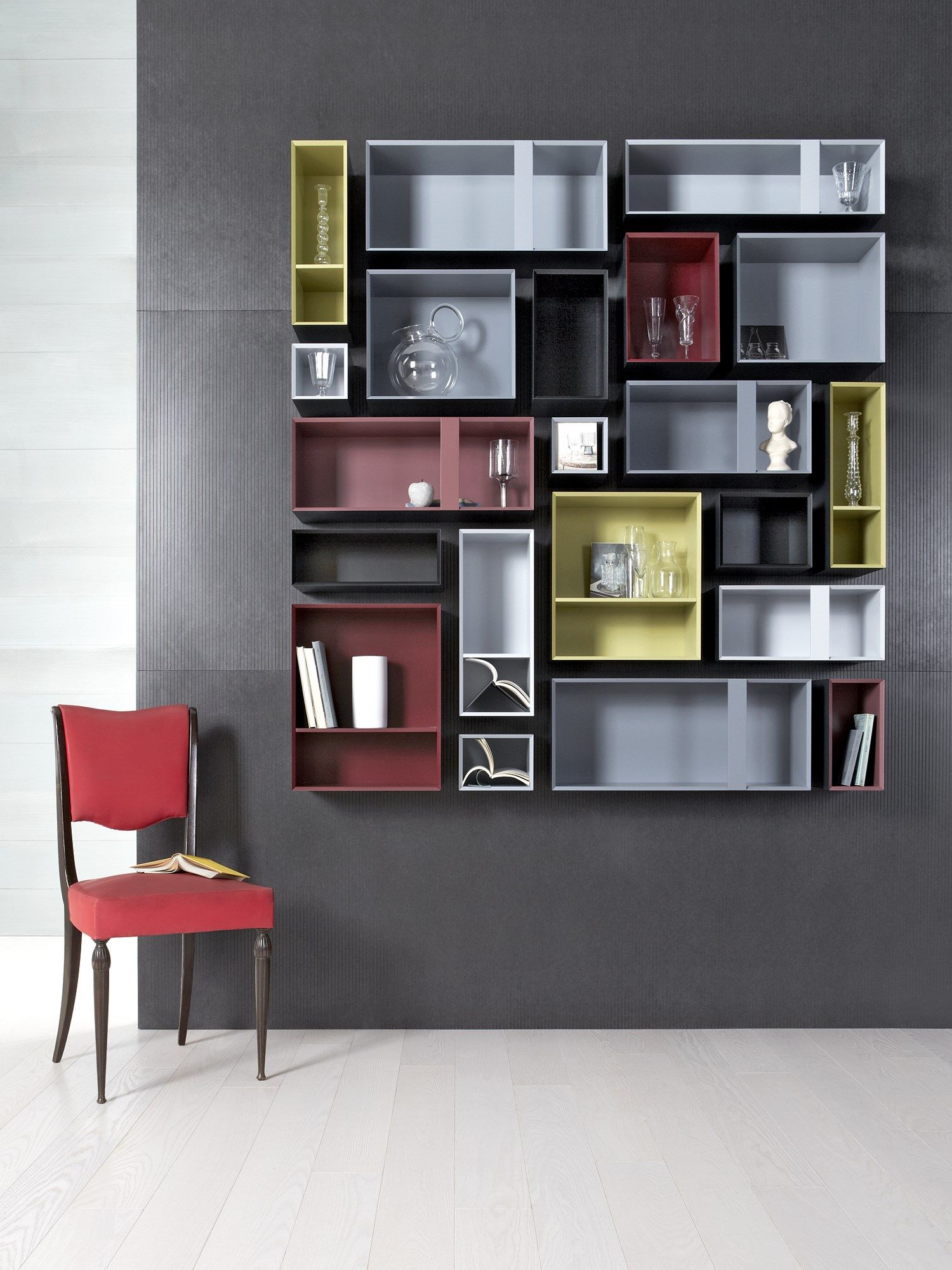 MULTIBOX | Bookcase By Capo d’Opera design Silvano Pierdonà